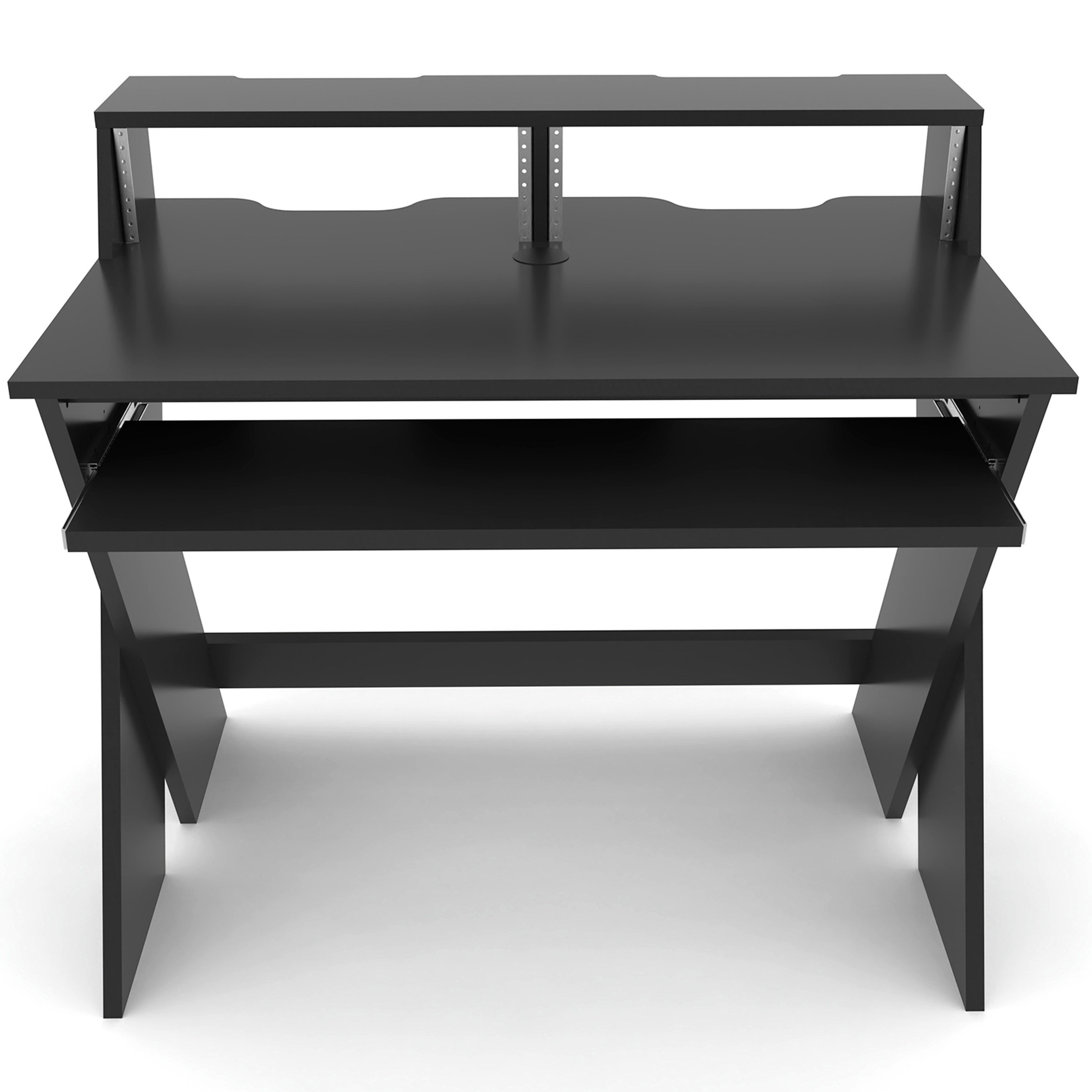 Glorious DJ Sound Desk Compact Black - Meuble de studio SonoVente.com