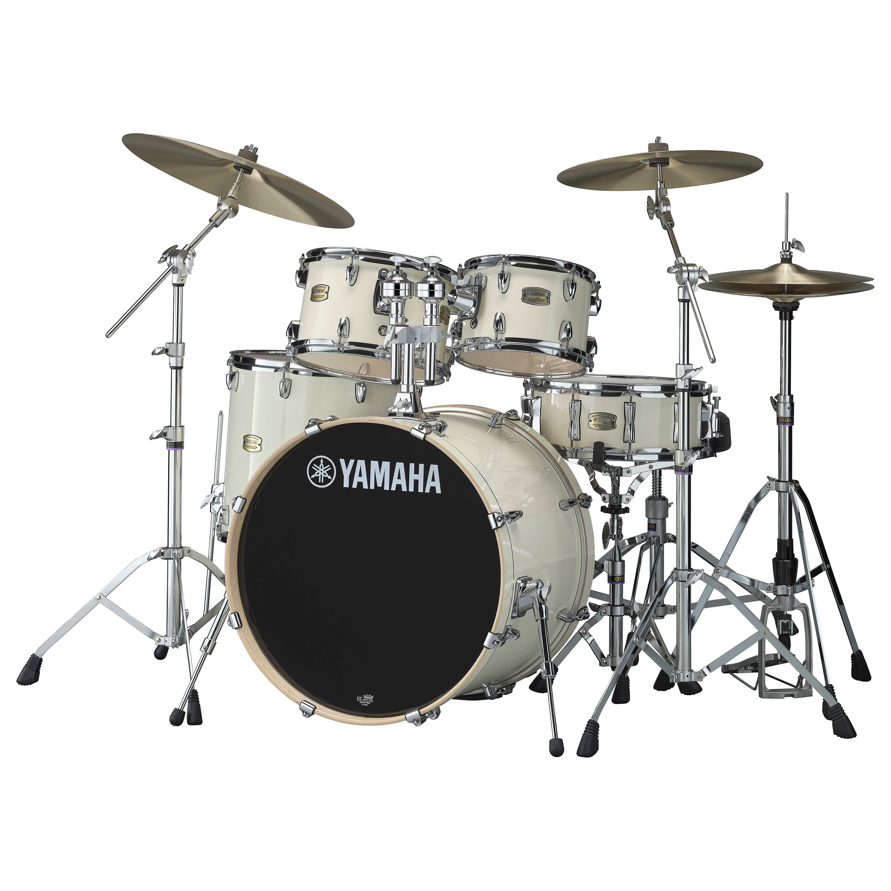 Yamaha Stage Custom Birch Fusion 20 Classic White - avec pack hardware ...