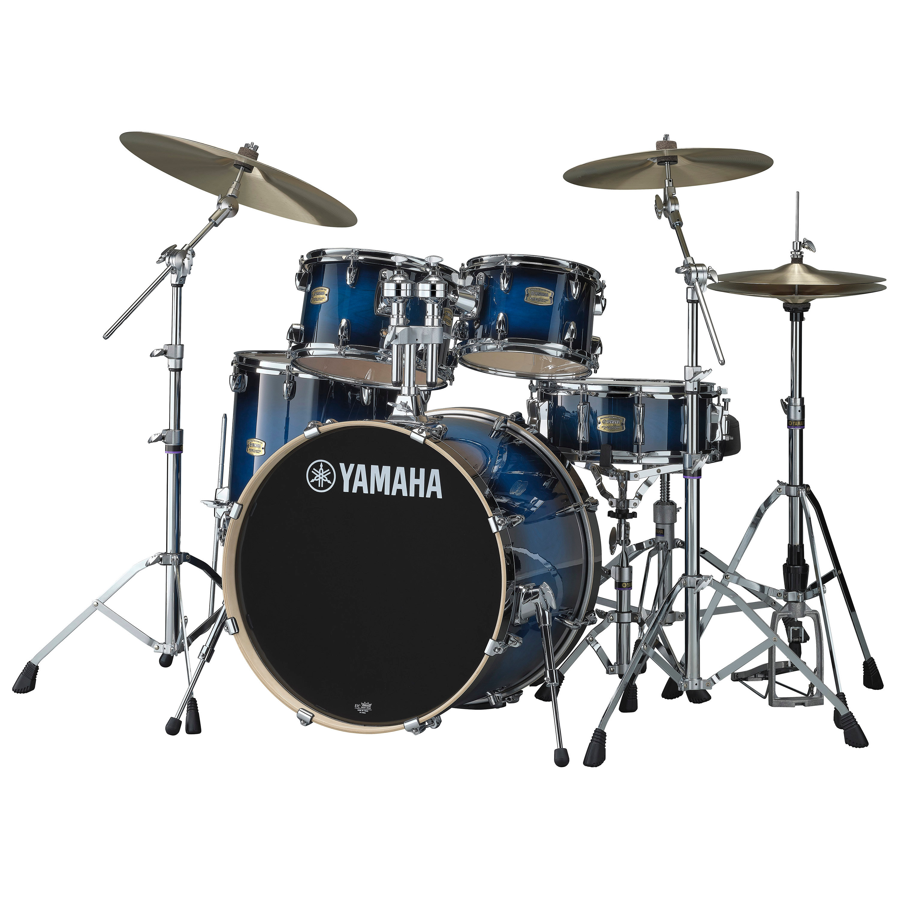 Yamaha Stage Custom Birch Fusion 20 Deep Blue Sunburst - avec pack ...