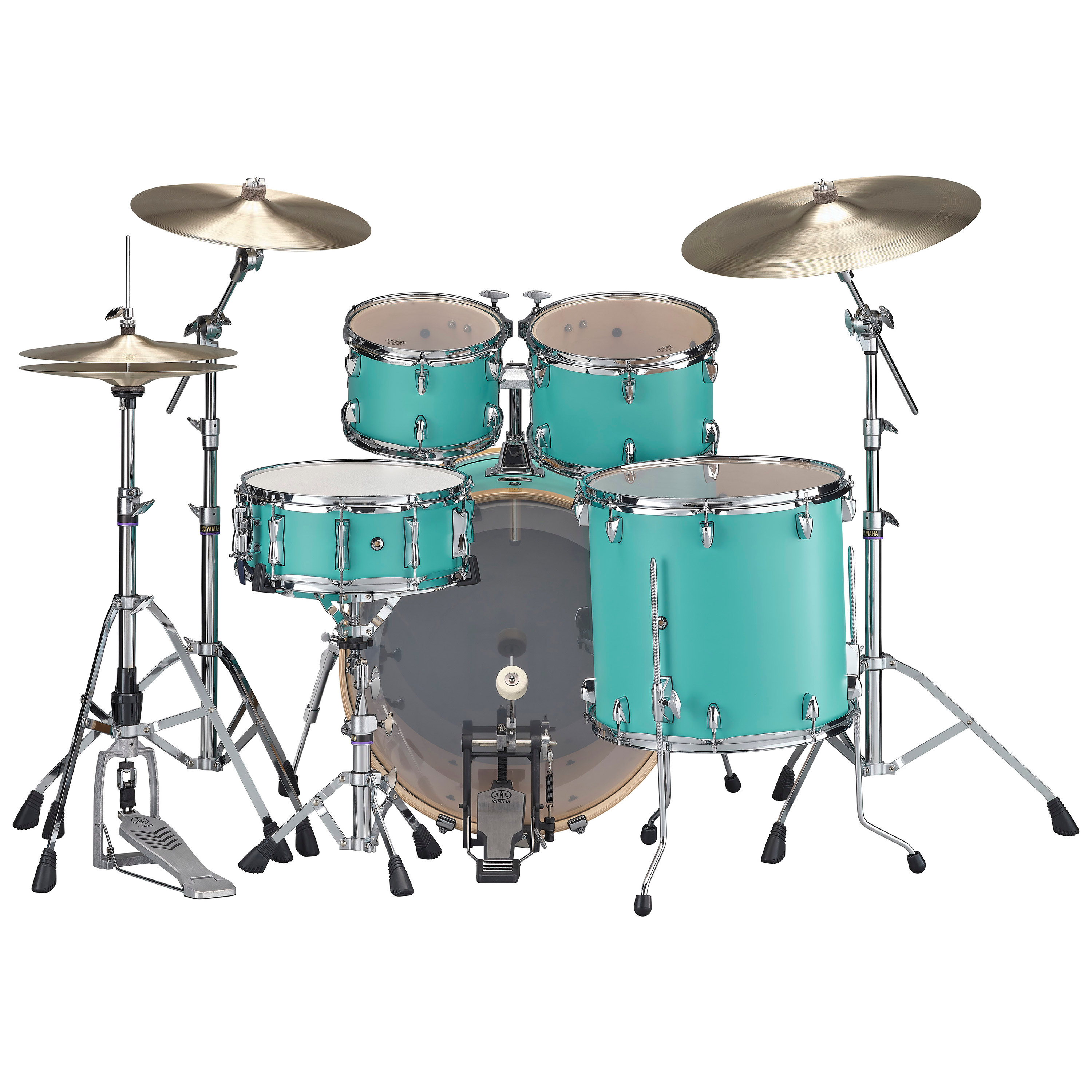 Yamaha Stage Custom Birch Fusion 20 Matte Surf Green - avec pack ...