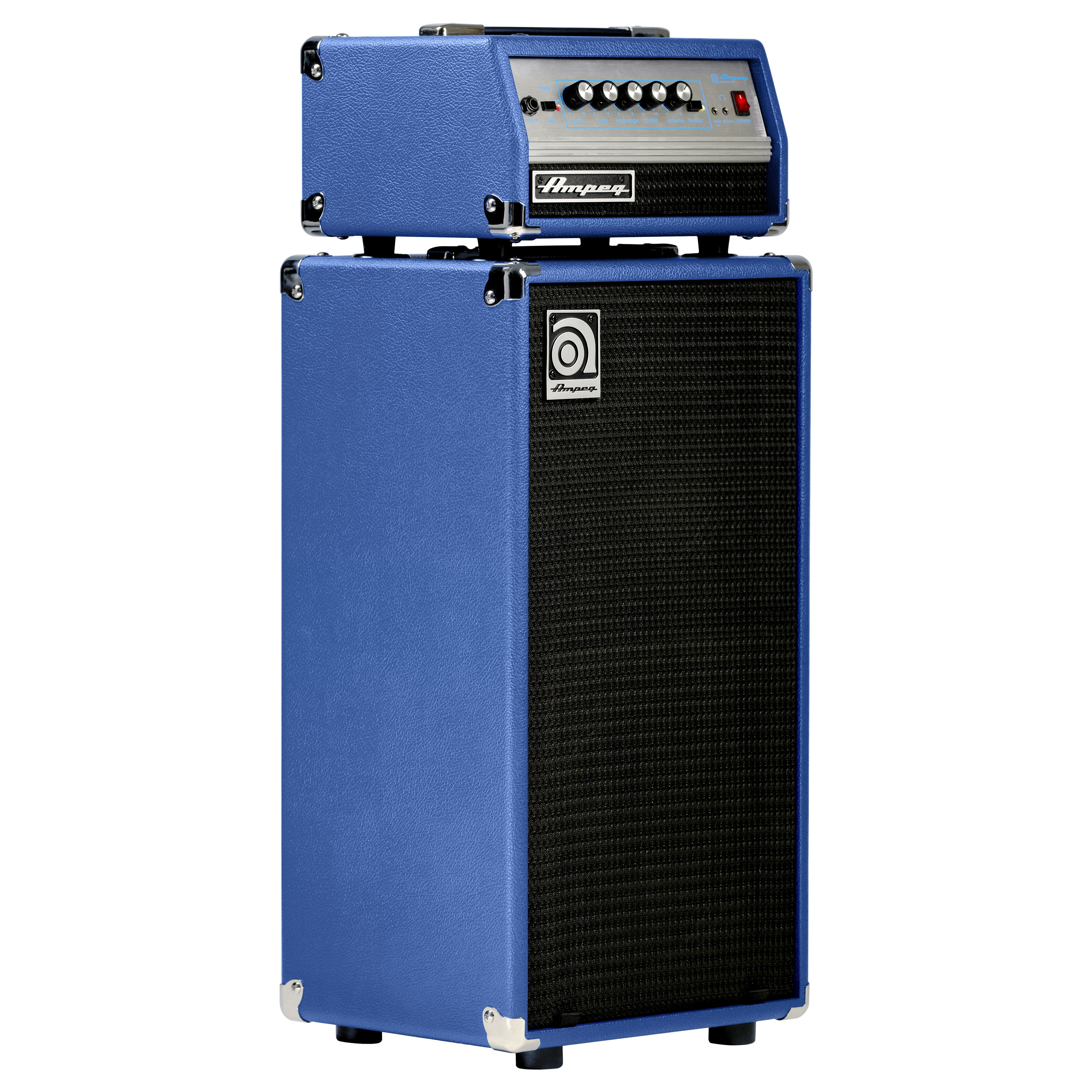 Ampeg Stack Micro-VR Bleu - Edition Limitée - Combo basse SonoVente.com