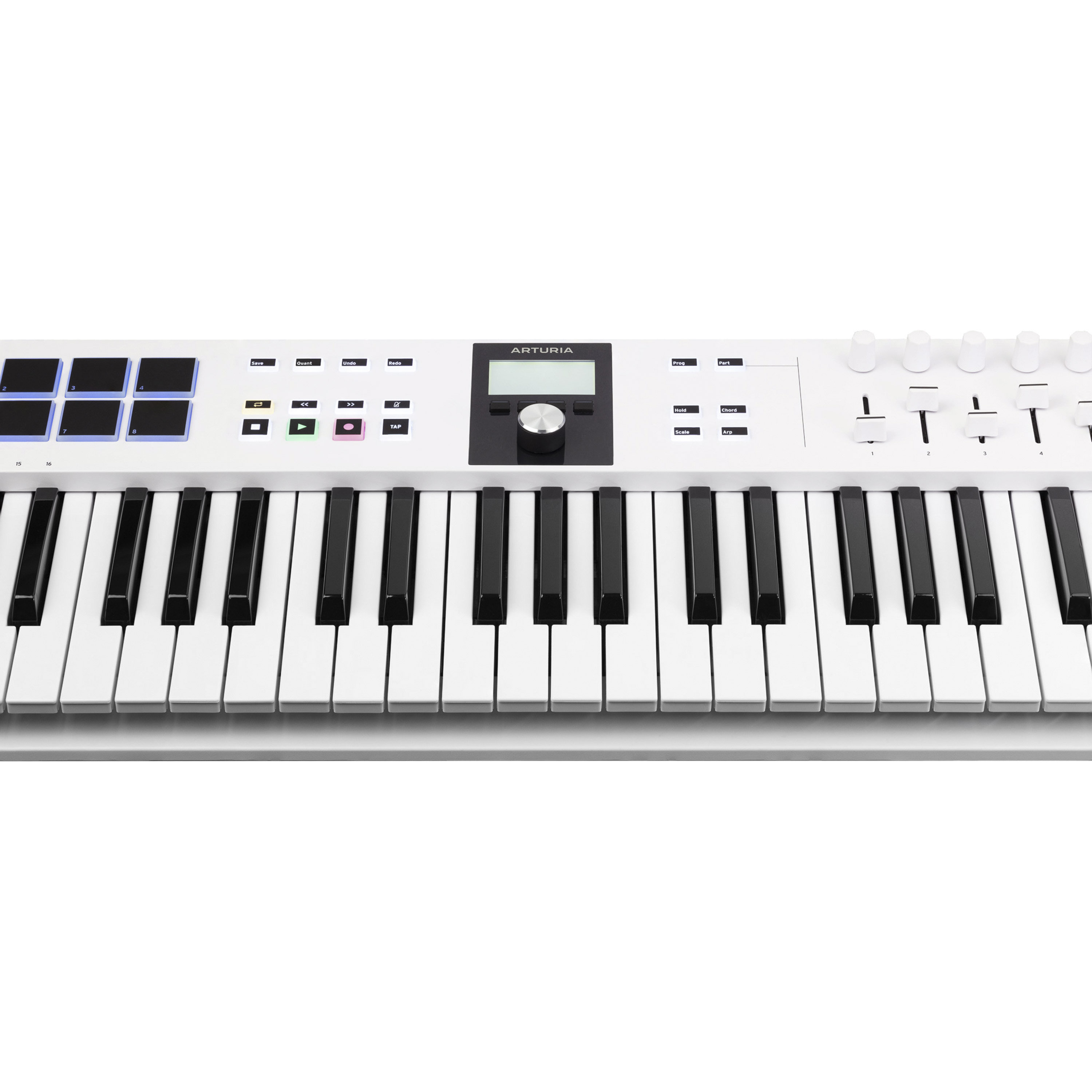 Arturia KeyLab Essential 61 MK3 White - Clavier maître SonoVente.com