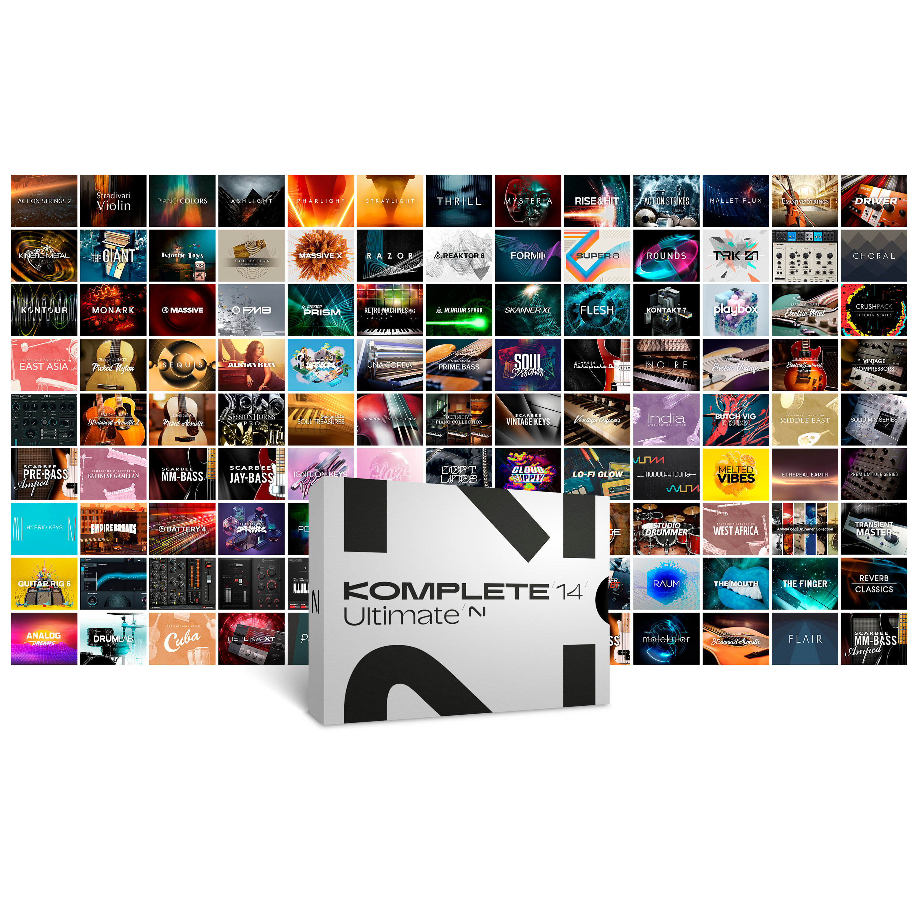 Native Instruments Komplete 14 Ultimate (version boîte) - Logiciel ...