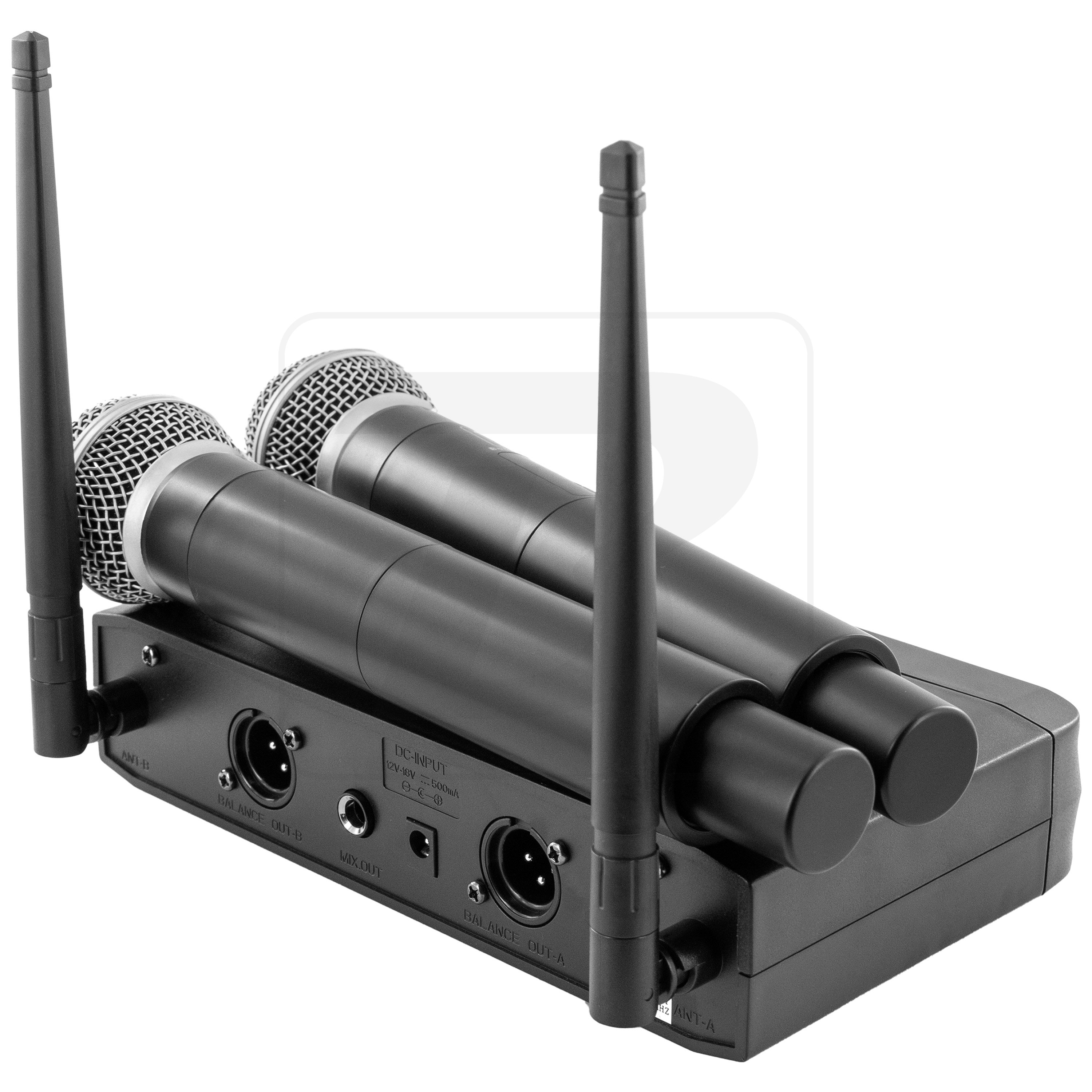 BoomTone DJ UHF Duo - Micro HF chant SonoVente.com