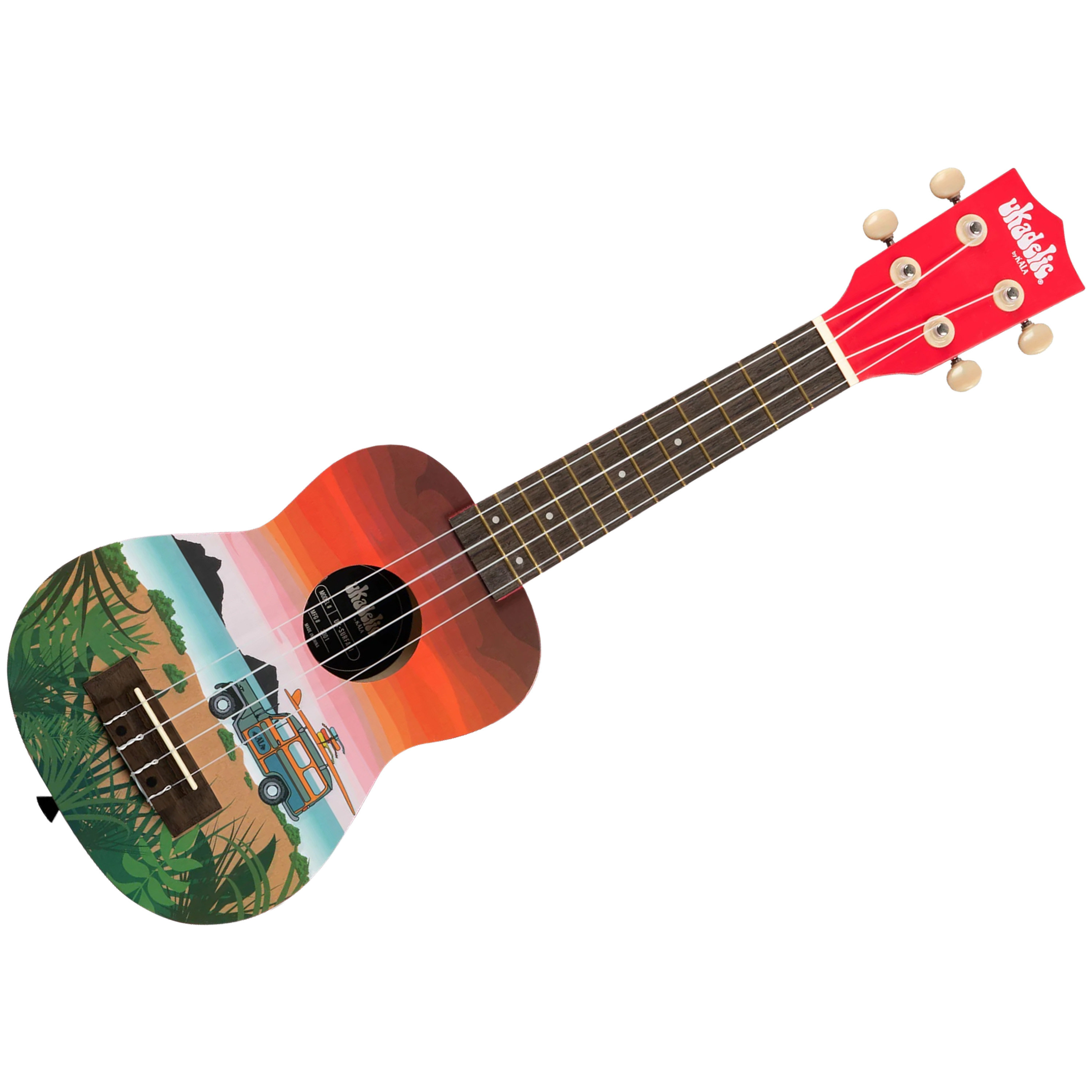 Kala Ukadelic Surfari soprano - Ukulélé SonoVente.com