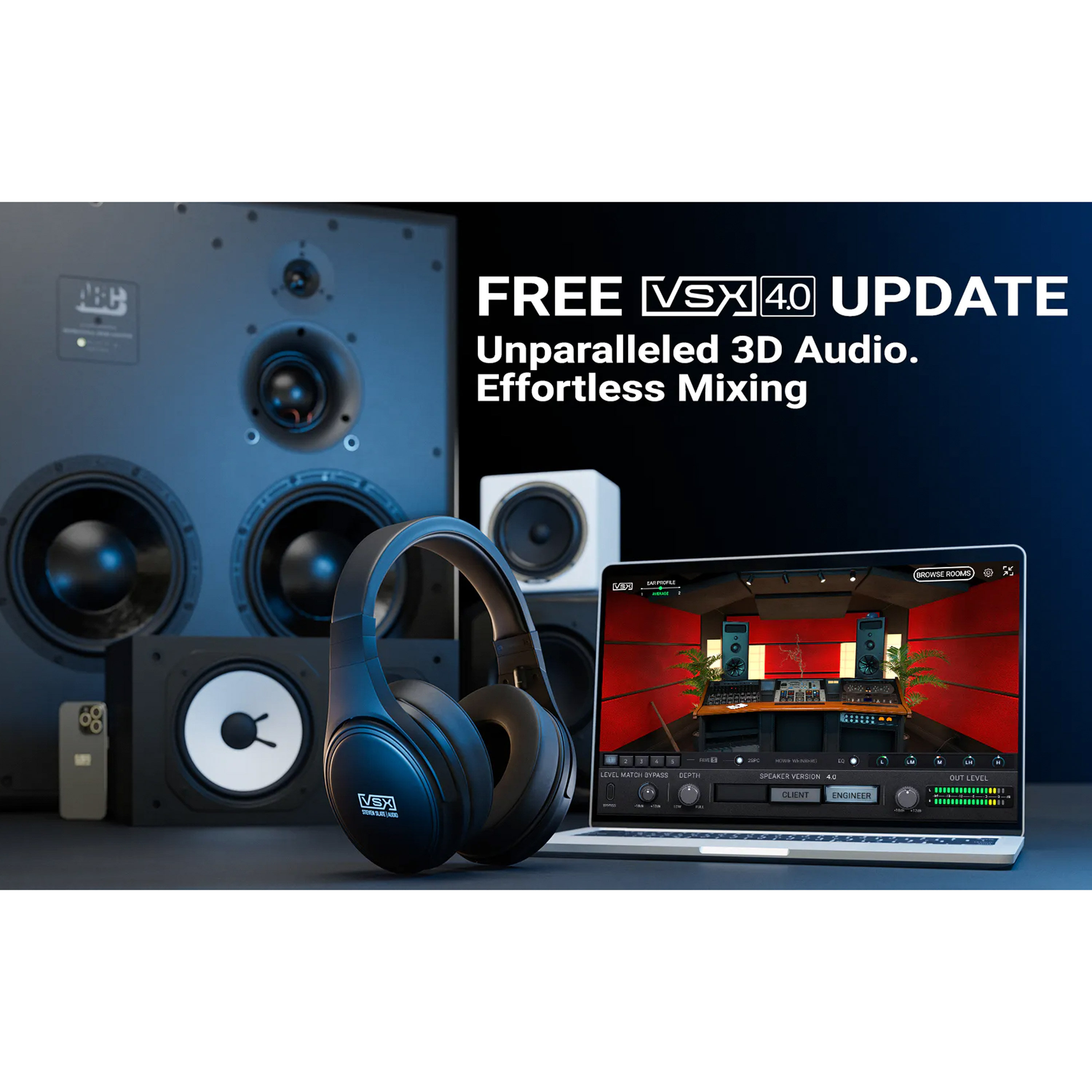 Steven Slate Audio VSX Essentials Edition - Casque sono / studio ...