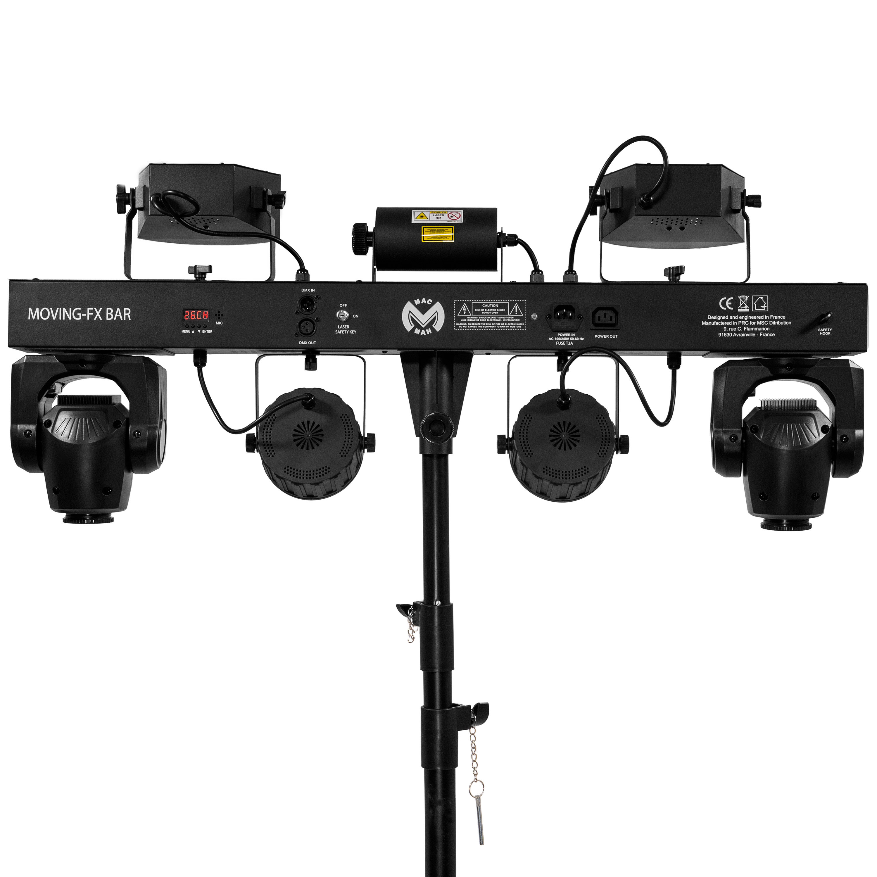 Mac Mah Moving-FX Bar - Effets à LED SonoVente.com