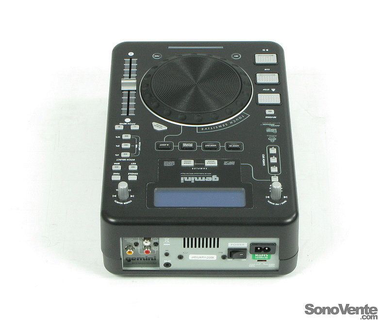 Gemini MPX 40 - Platine CD MP3 à Plat SonoVente.com