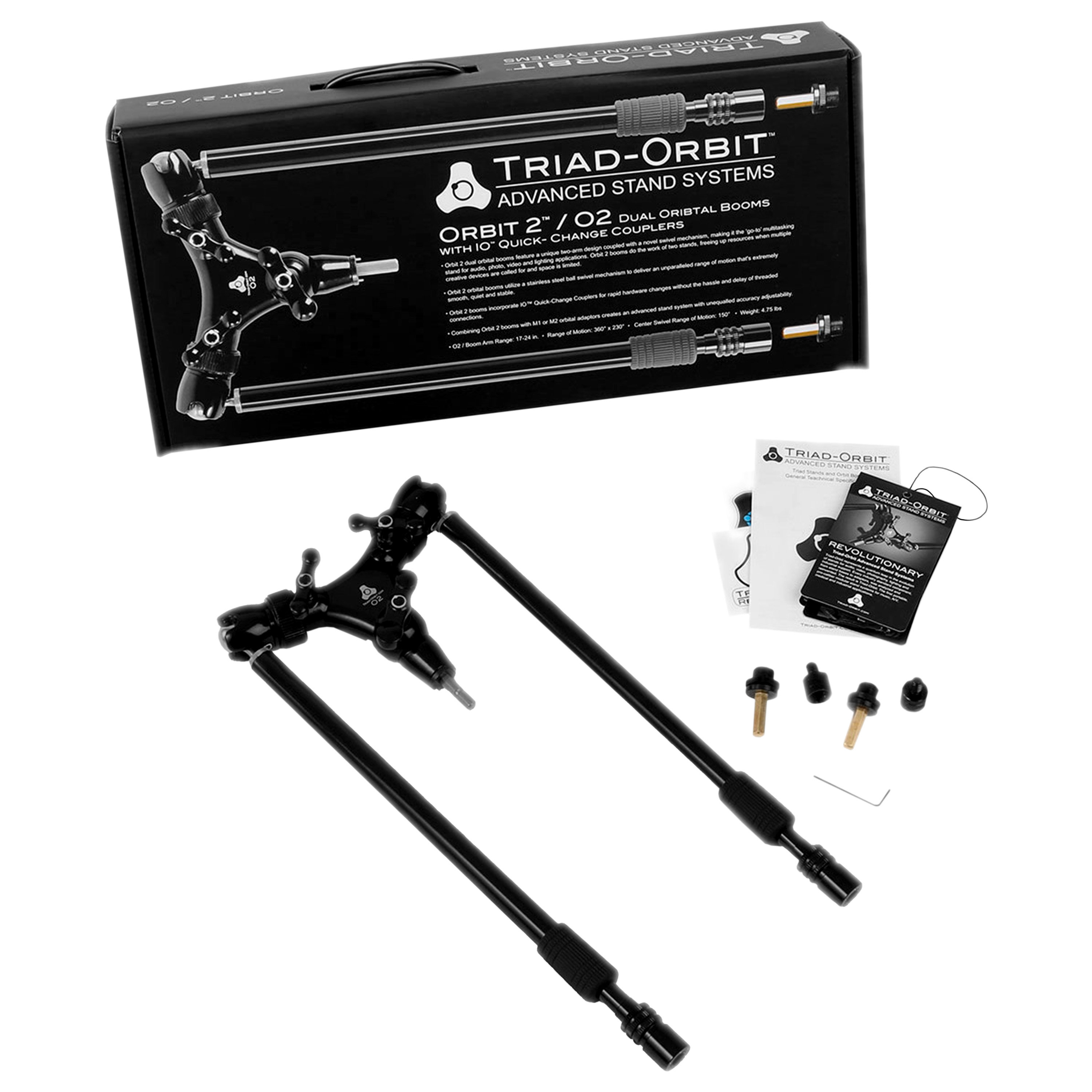 Triad-Orbit O2 Dual Arm Orbital Boom - Accessoires pieds de micro ...