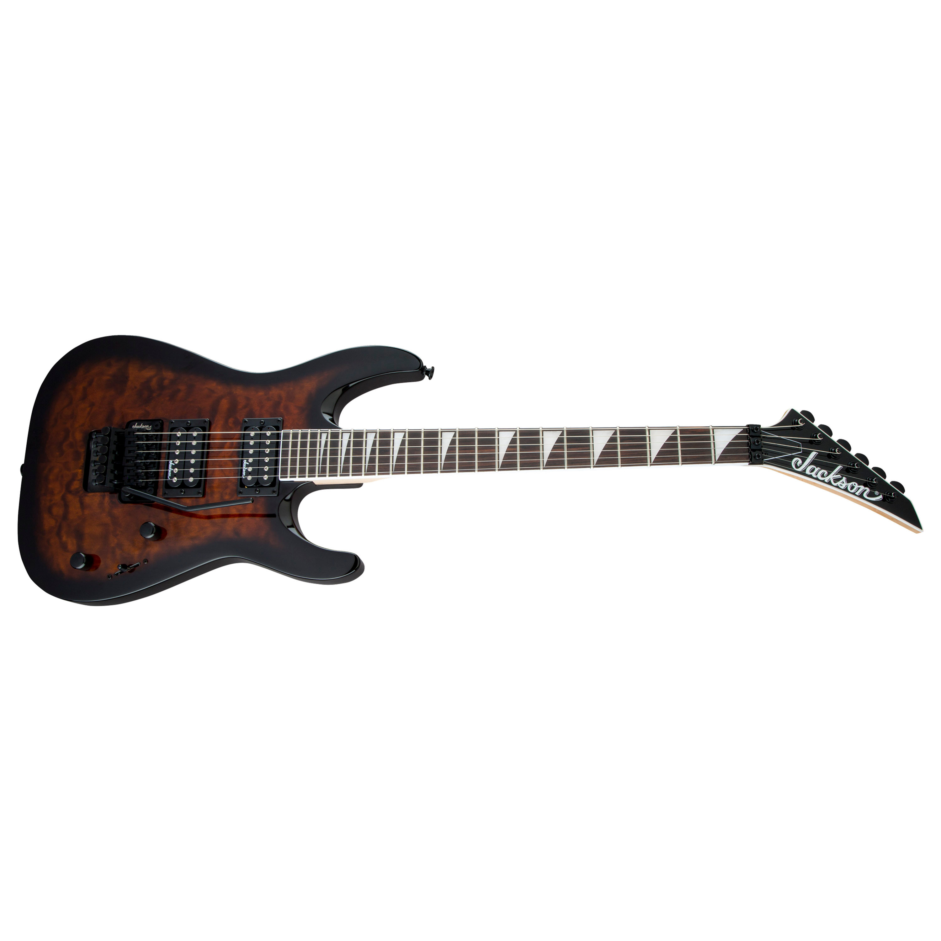 Jackson JS Series Dinky Arch Top JS32Q DKA Dark Sunburst - Guitare ...