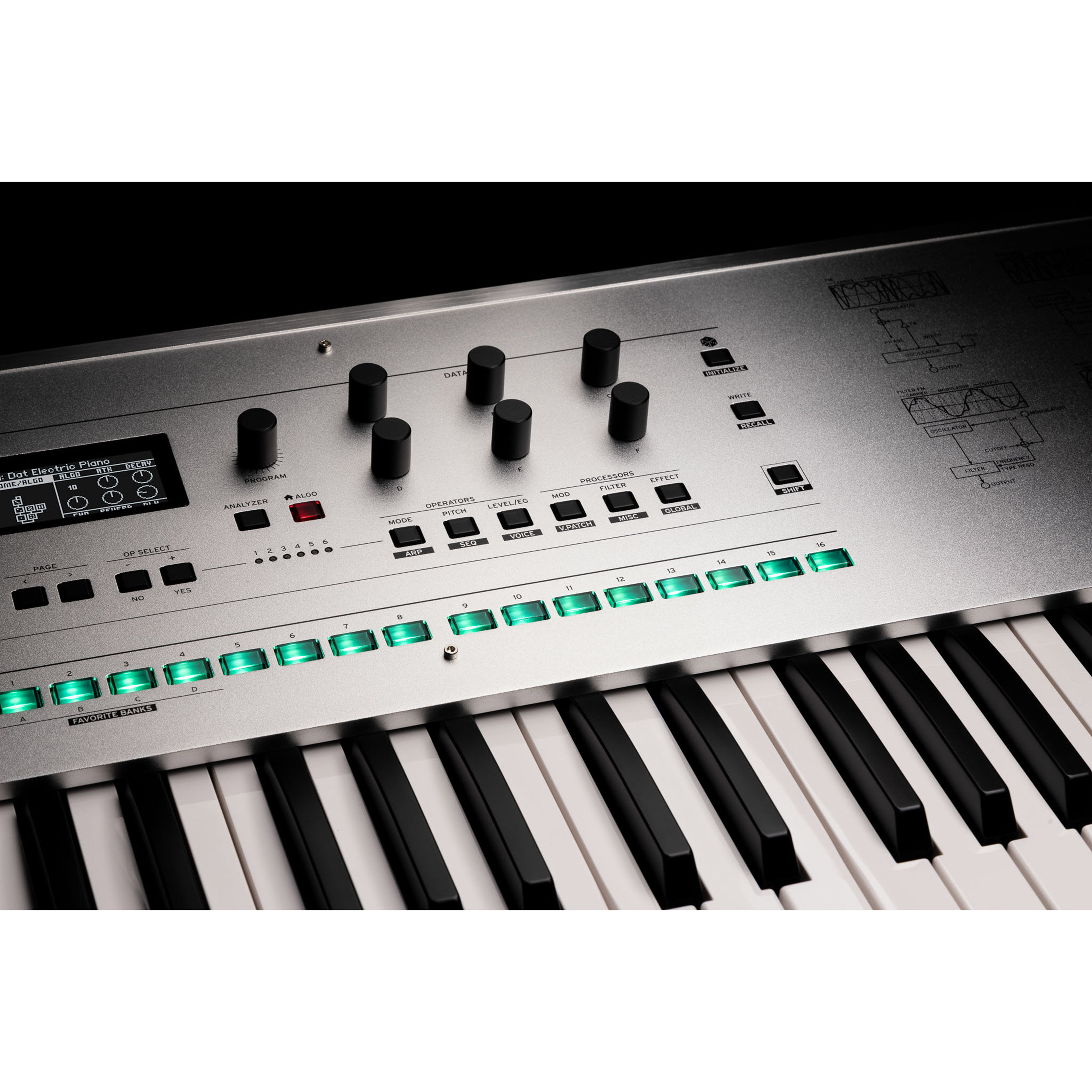 Korg OPSIX-SE-P édition Platinum + Hard case - Synthétiseur SonoVente.com