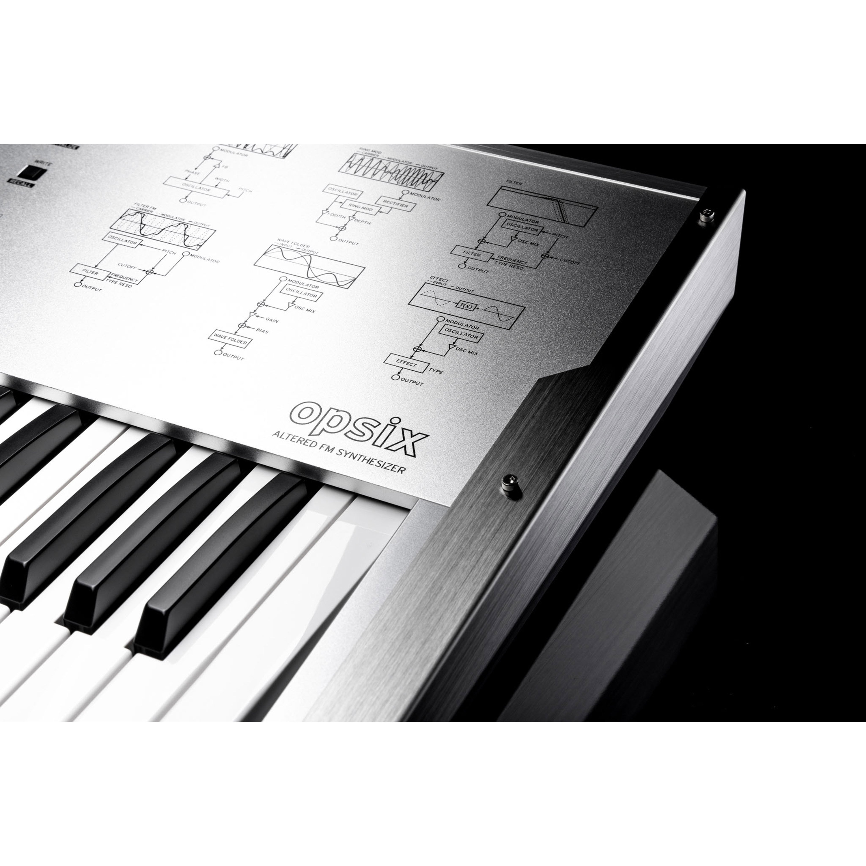 Korg OPSIX-SE-P édition Platinum + Hard case - Synthétiseur SonoVente.com