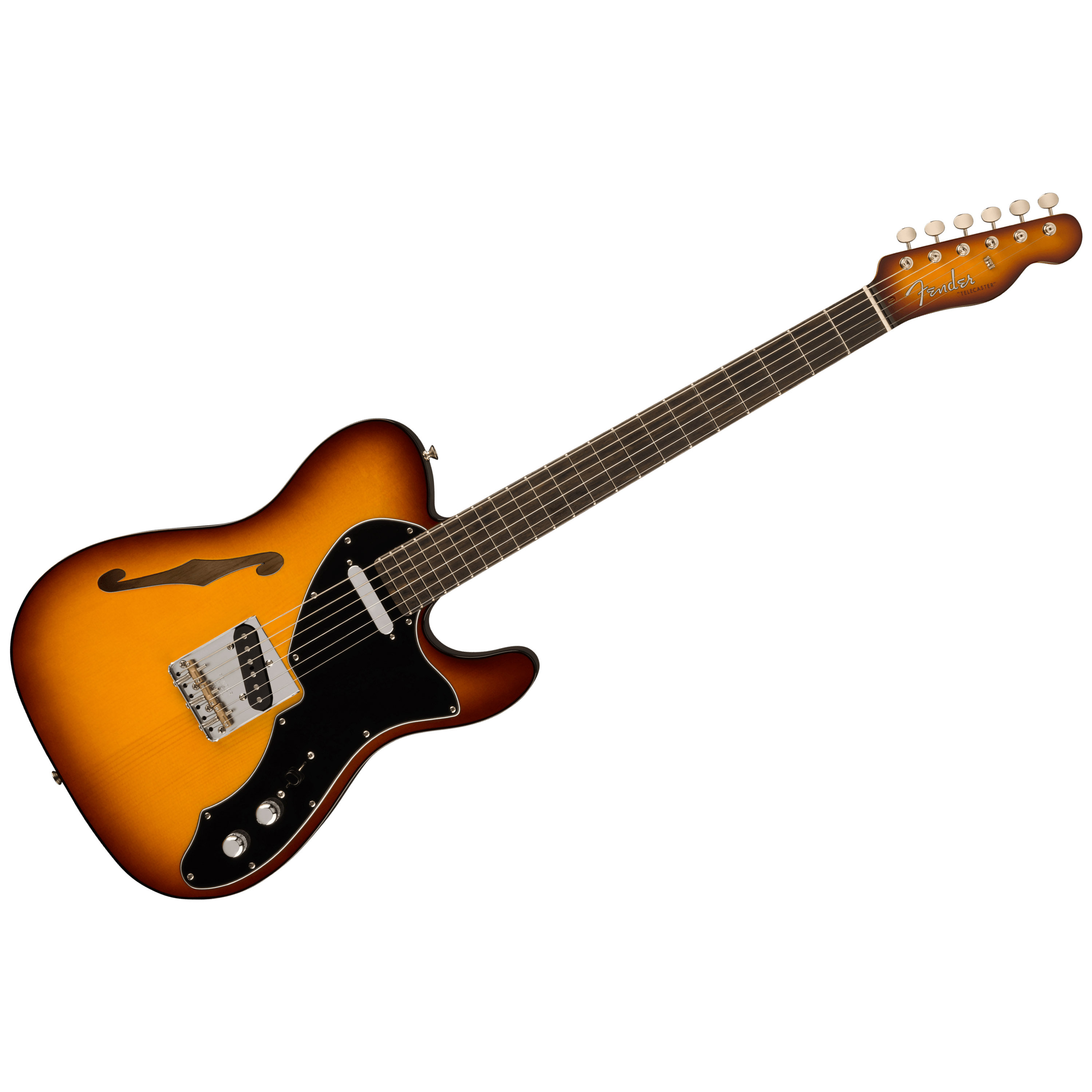 Fender Limited Edition Suona Telecaster Thinline Violin Burst - Guitare ...