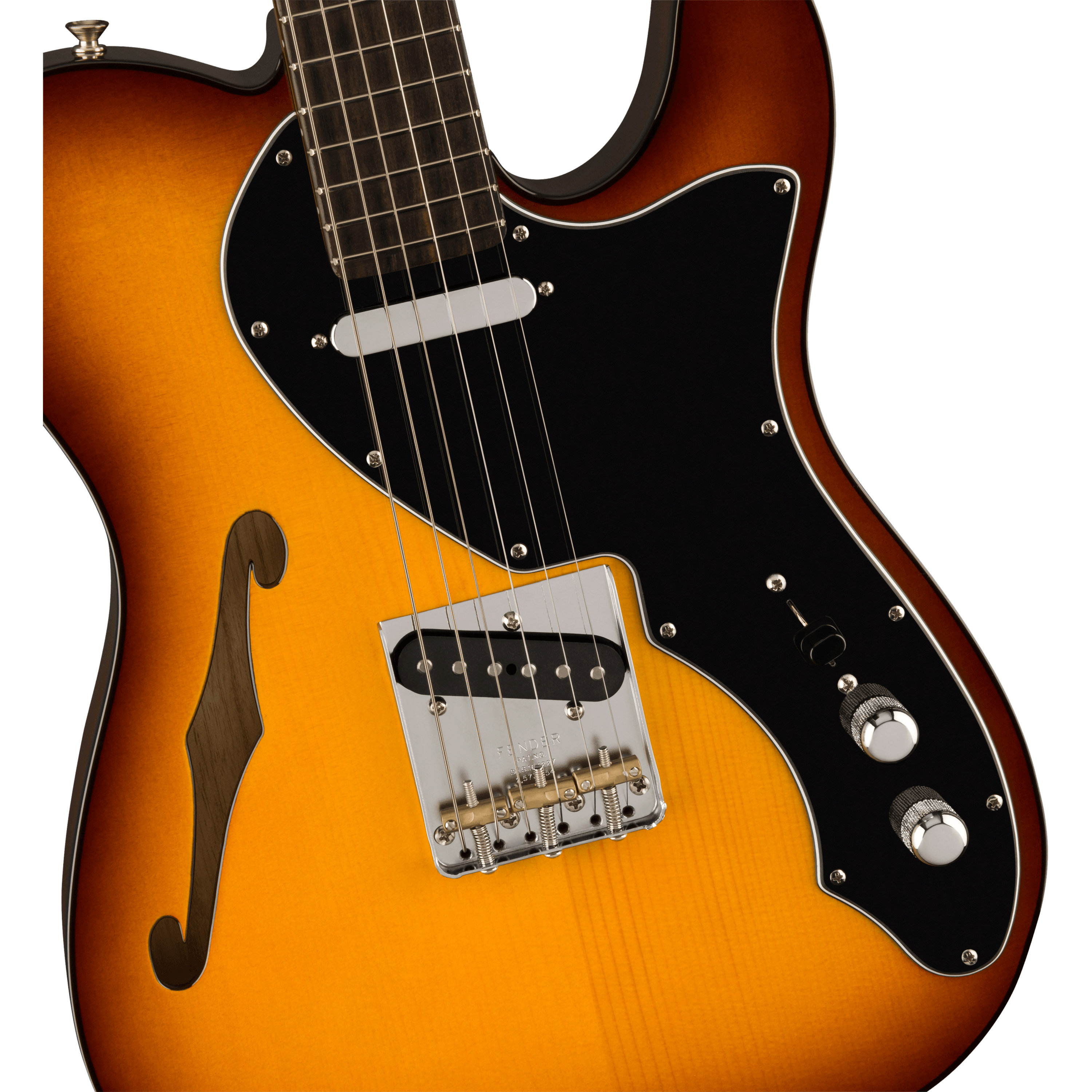 Fender Limited Edition Suona Telecaster Thinline Violin Burst - Guitare ...