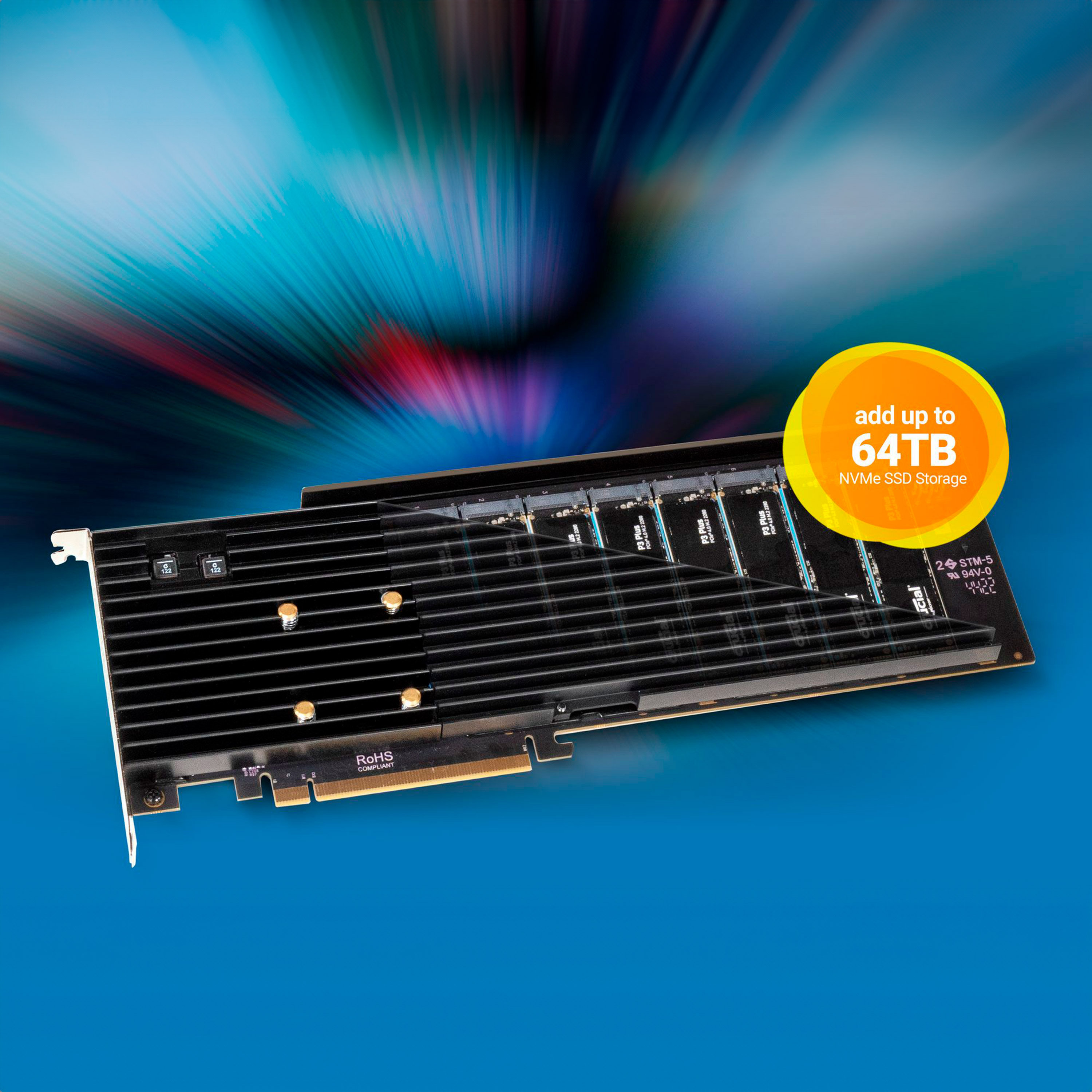 Sonnet Fusion SSD M.2 Silent 8x4 PCIe 4.0 Card - Ordinateur et ...