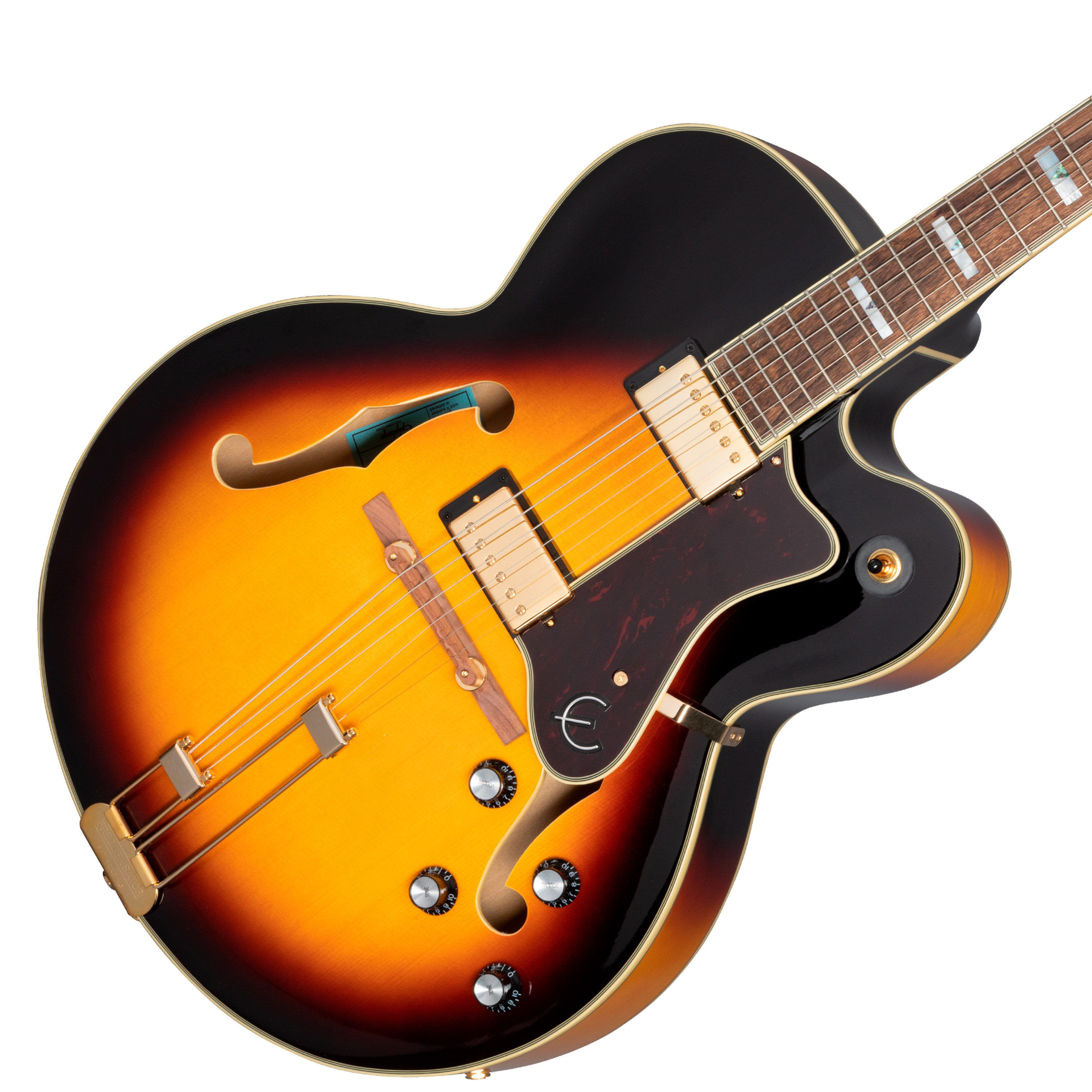 Epiphone Broadway Vintage Sunburst - Guitar Hollow Body SonoVente.com - en