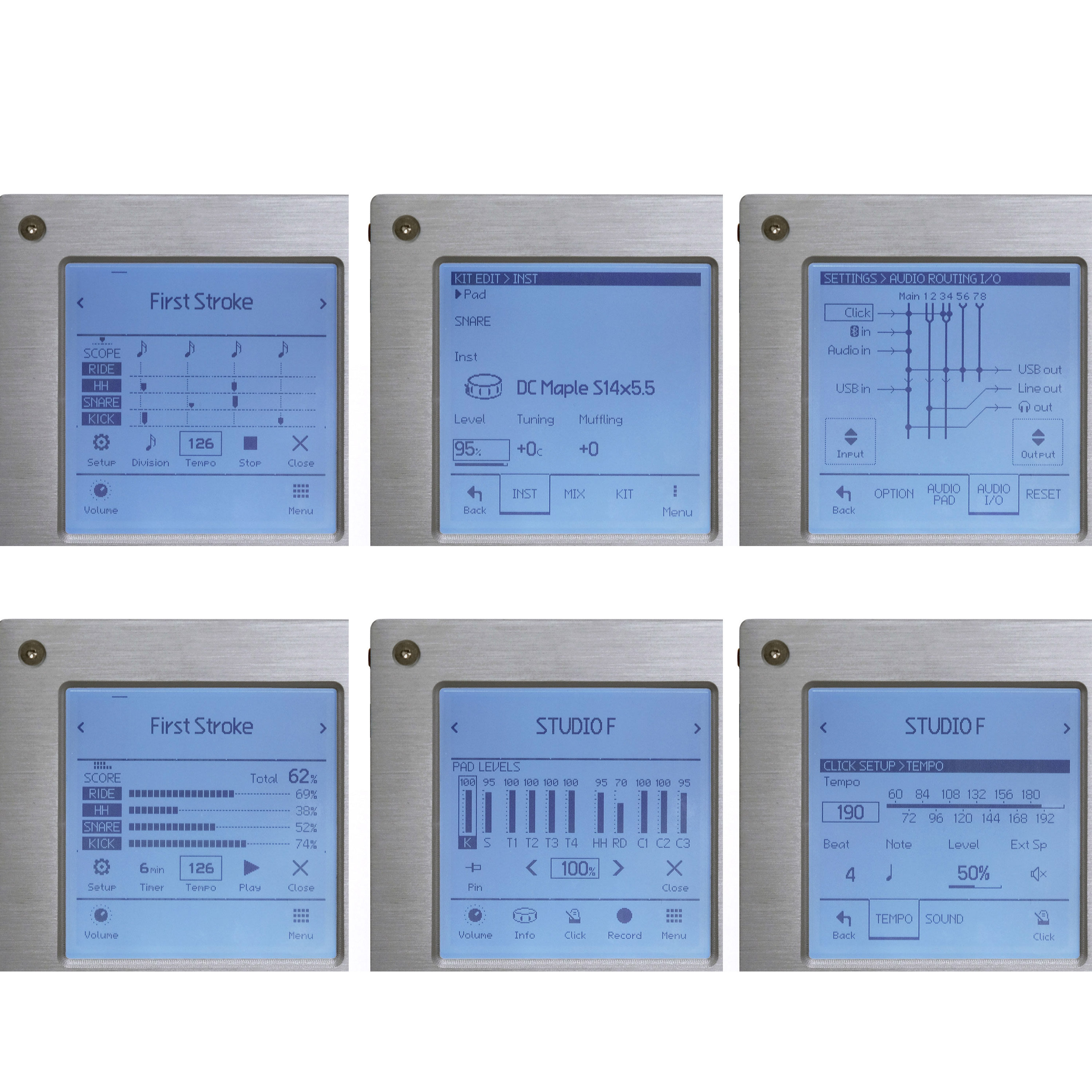 EFNOTE 3X E-DRUM KIT - Batterie électronique SonoVente.com