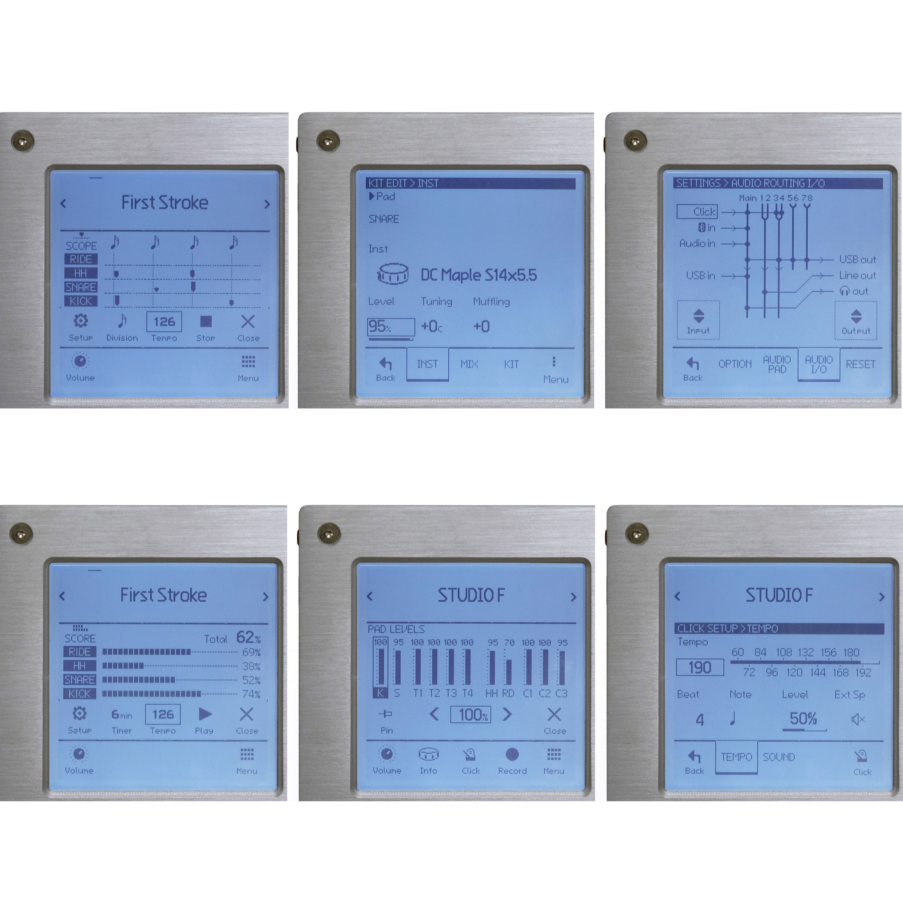 Efnote 5 E Drum Kit Batterie électronique 8009