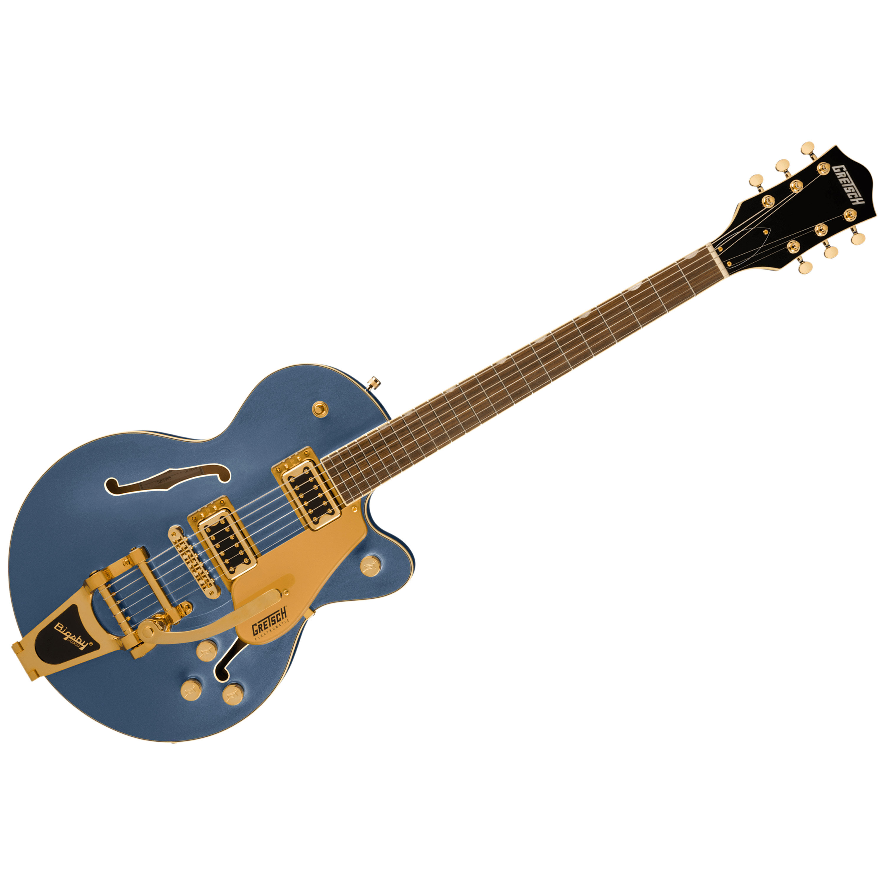 Gretsch Guitars G5655TG Electromatic Jr Cerulean Smoke - Guitare Hollow Body SonoVente.com