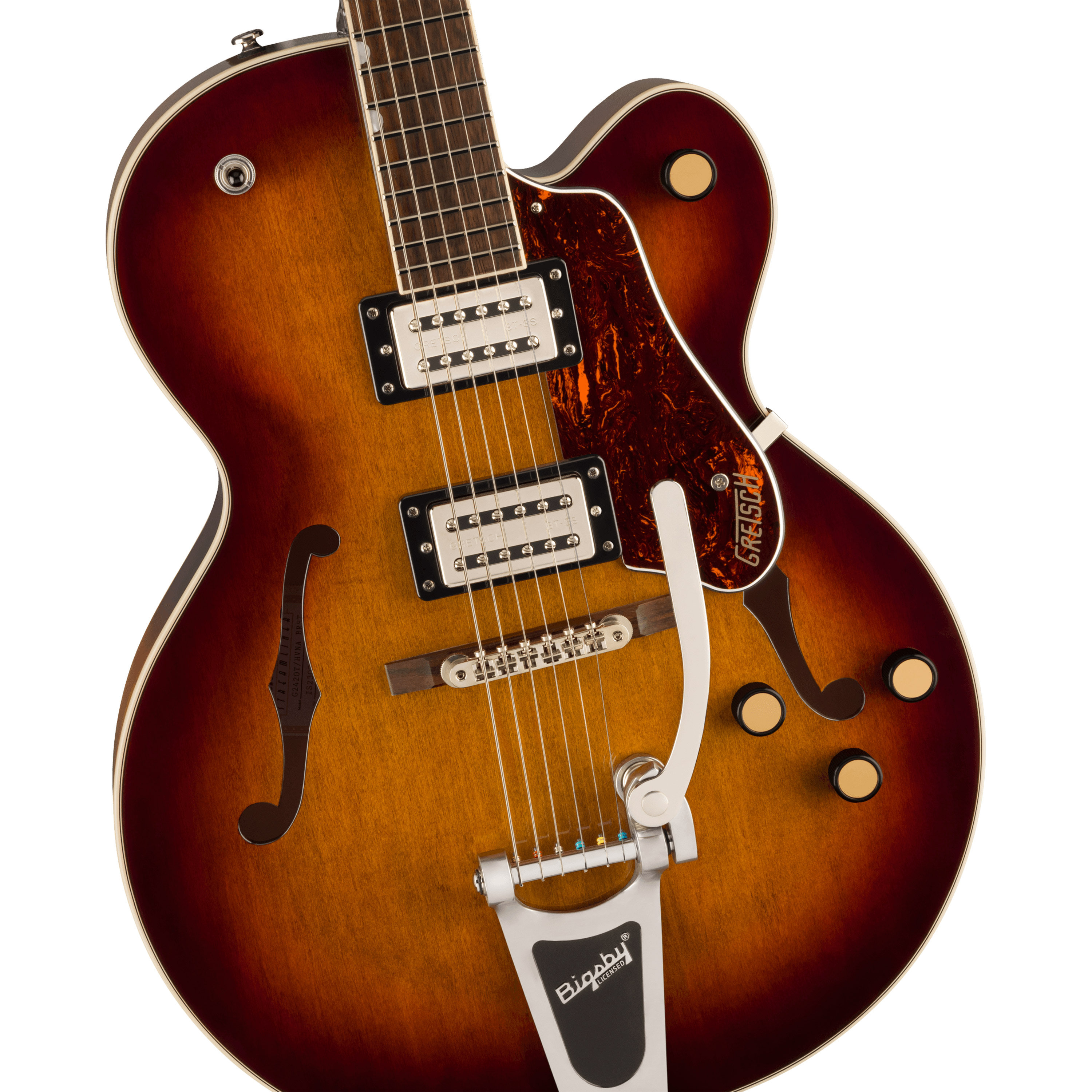 Gretsch Guitars G2420T Streamliner Havana Burst - Guitare hollow body ...