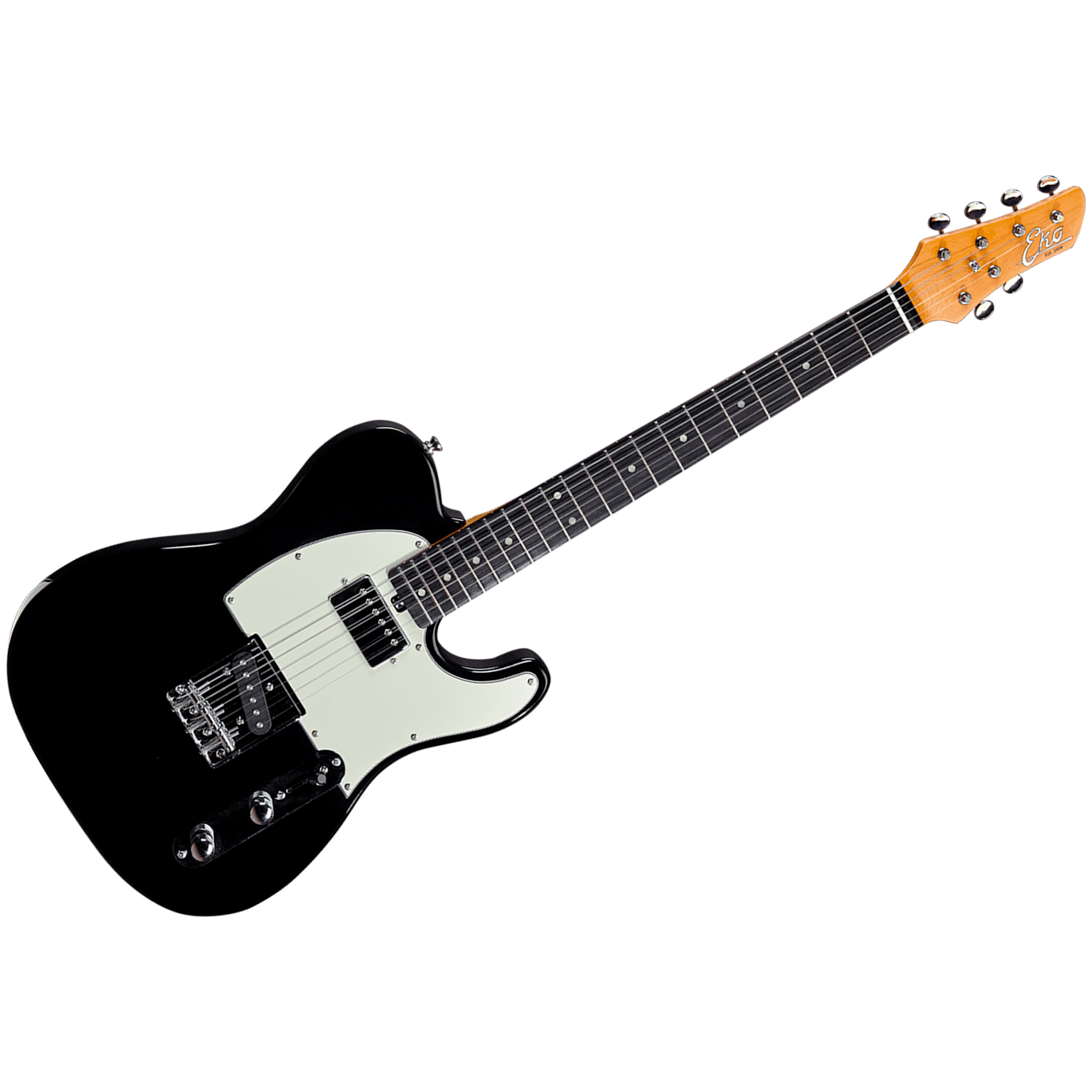 EKO Tero V-NOS Black - Guitare forme T SonoVente.com