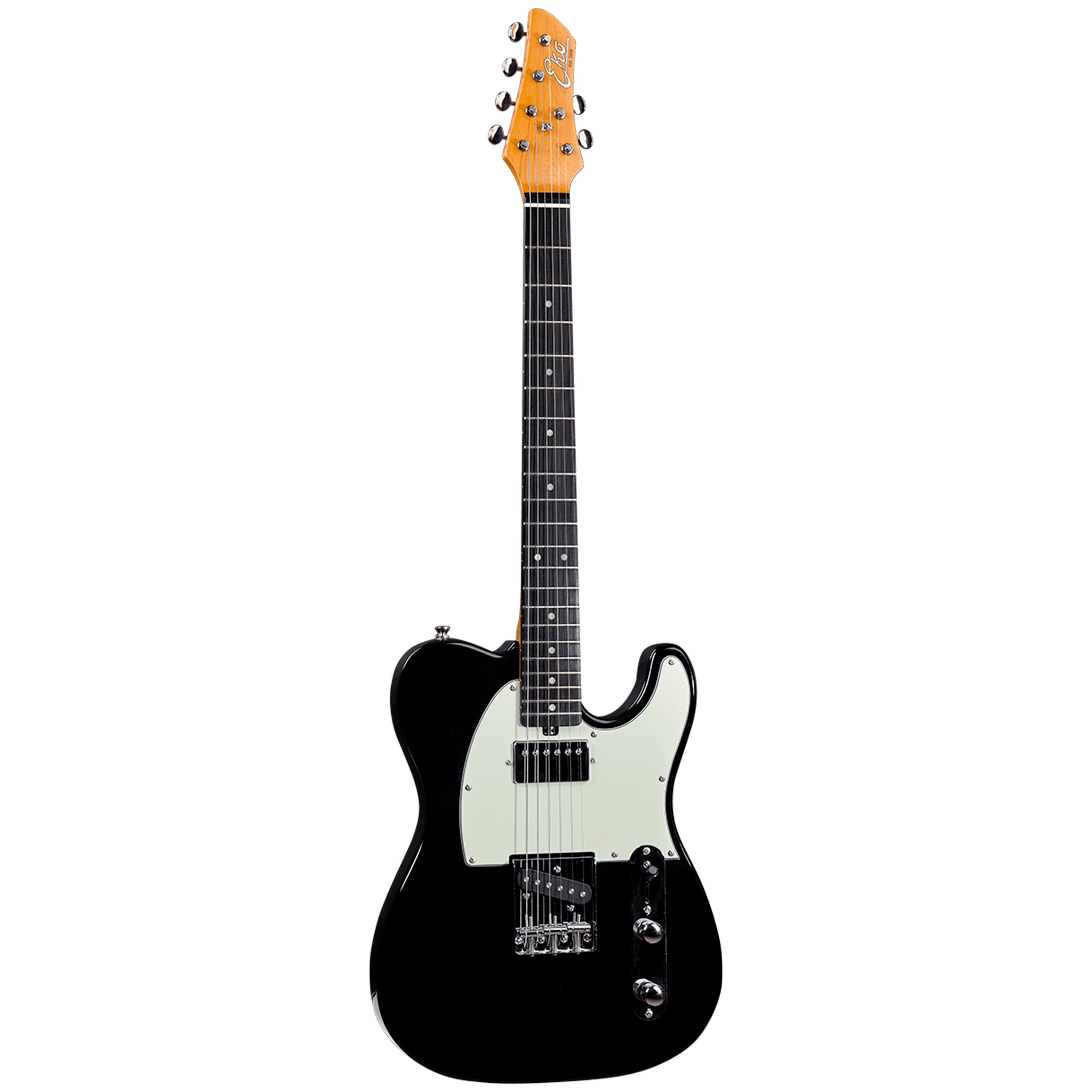 EKO Tero V-NOS Black - Guitare forme T SonoVente.com