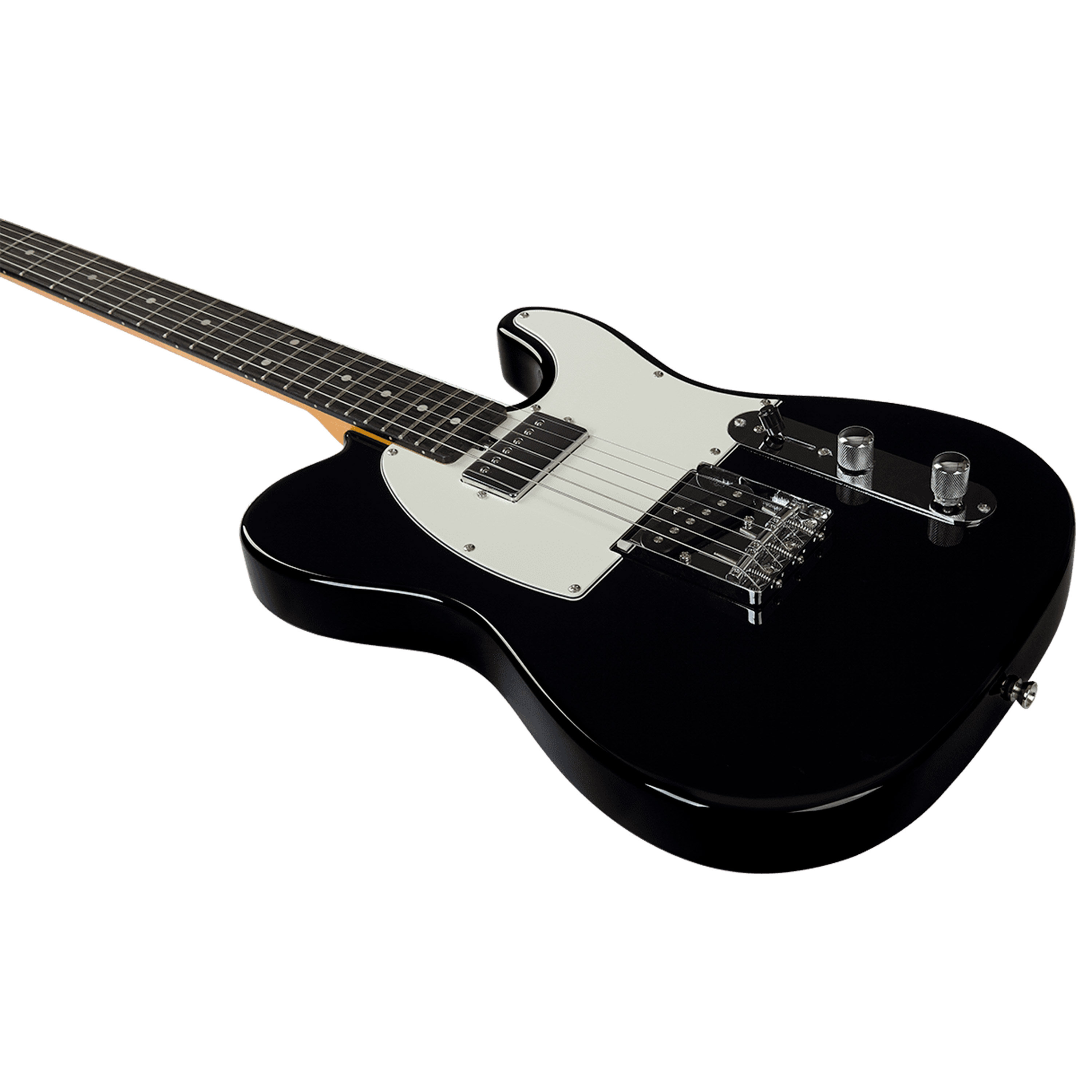 EKO Tero V-NOS Black - Guitare forme T SonoVente.com