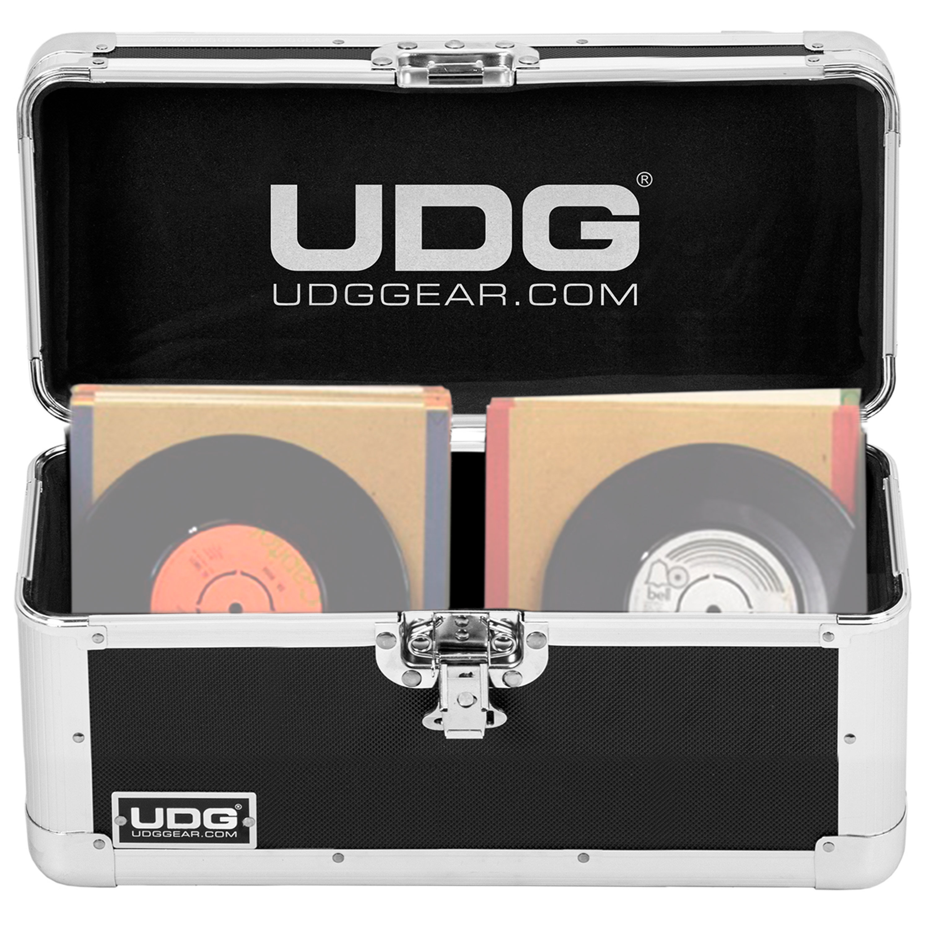 UDG U 93018 SL - Flight Record 7 Case 200 Vinyl Silver - Flight case CD ...