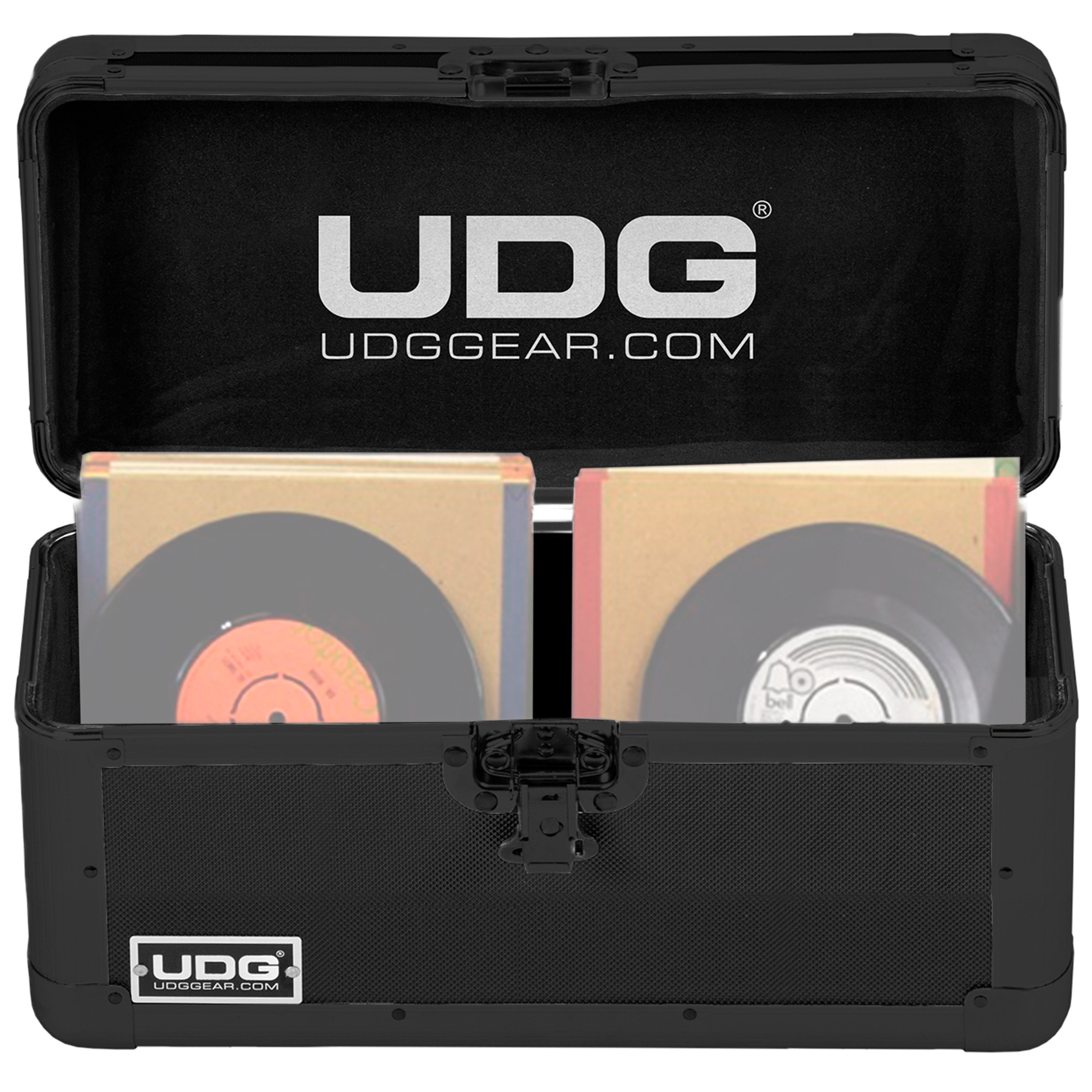 UDG U 93018 BL - Flight Record 7 Case 200 Vinyl Black - Flight case CD ...
