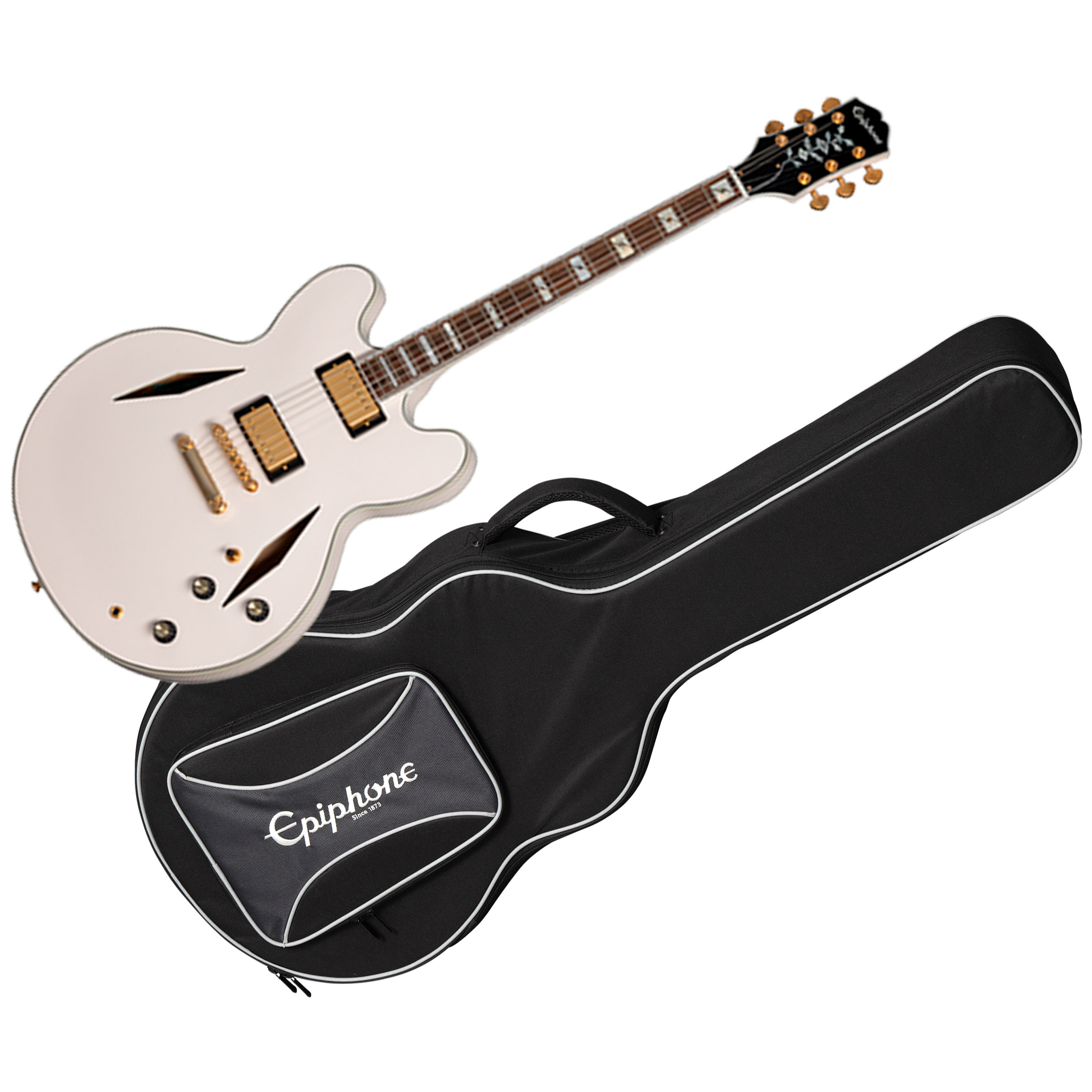 Epiphone Emily Wolfe White Wolfe Sheraton - Guitare signature SonoVente.com