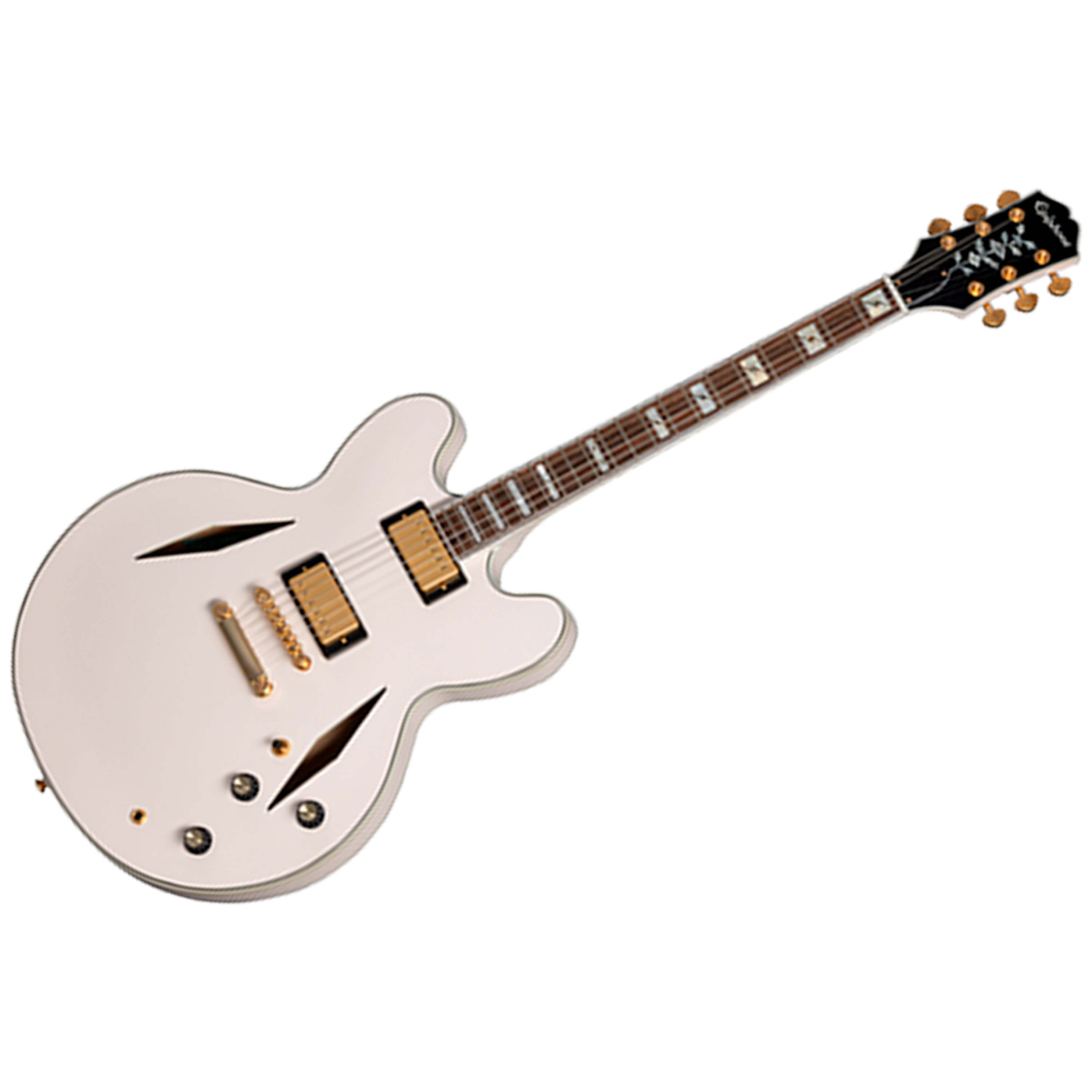 Epiphone Emily Wolfe White Wolfe Sheraton - Guitare signature SonoVente.com
