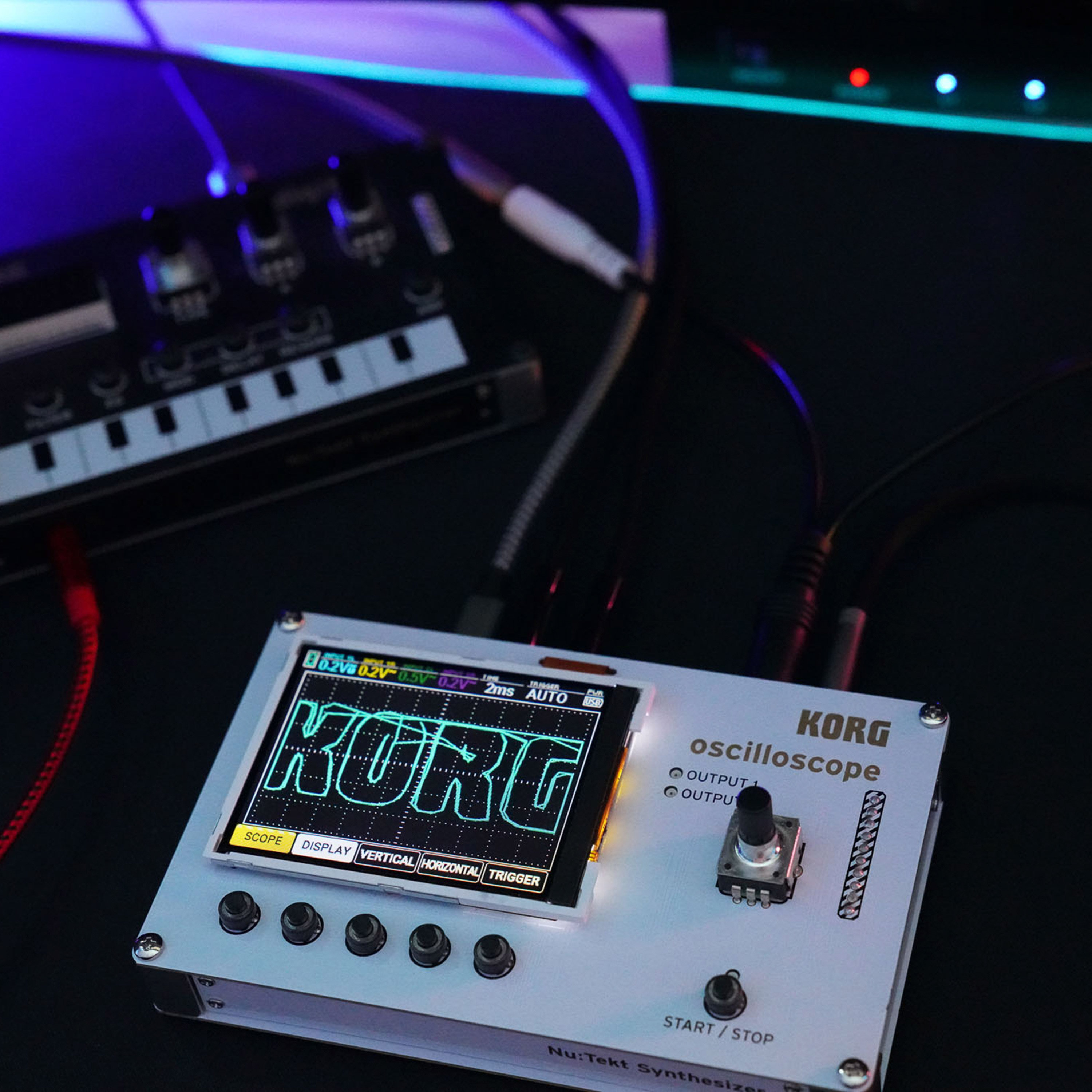 Korg Nu:Tekt Oscilloscope DIY NTS-2 - Synthétiseur SonoVente.com