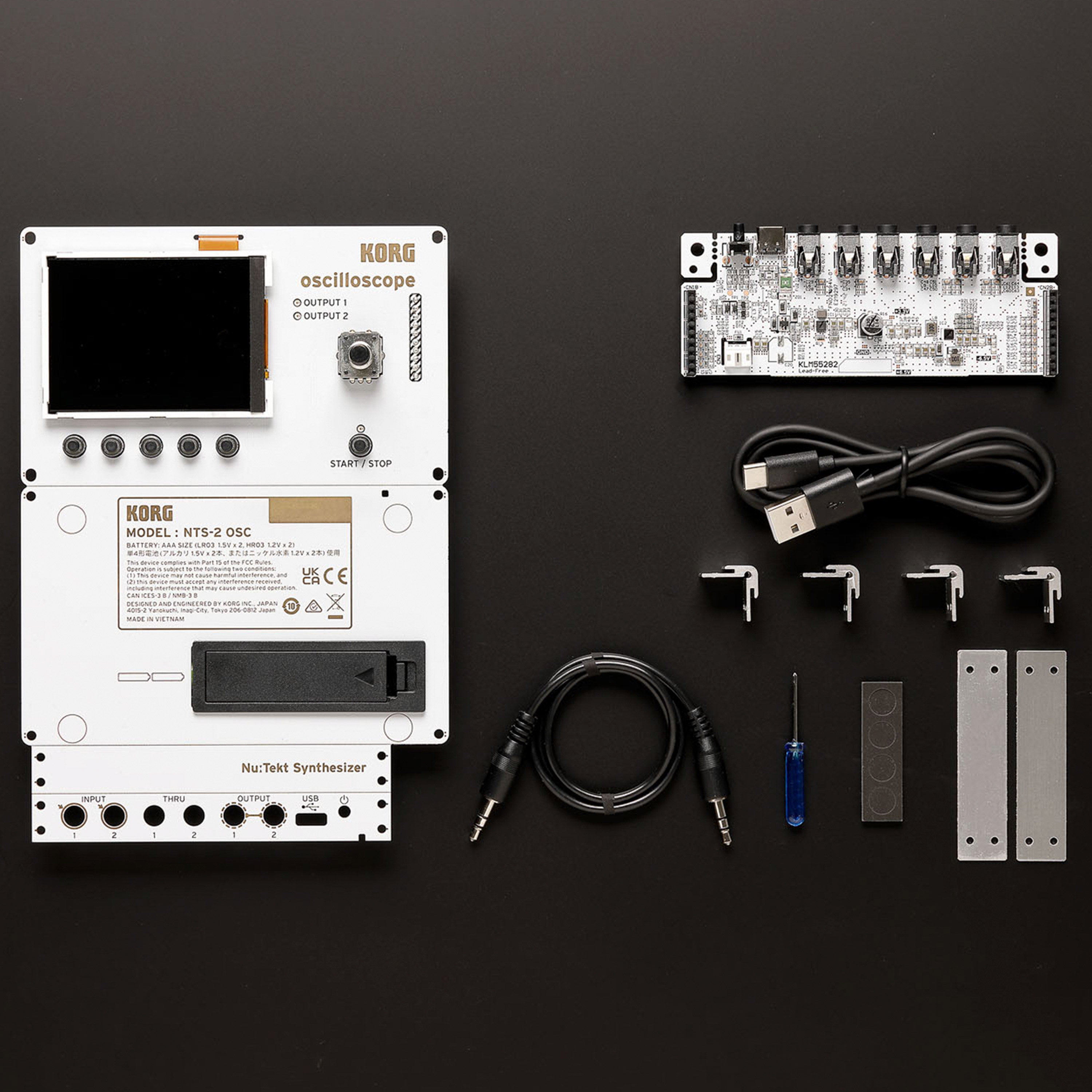 Korg Nu:Tekt Oscilloscope DIY NTS-2 - Synthétiseur SonoVente.com
