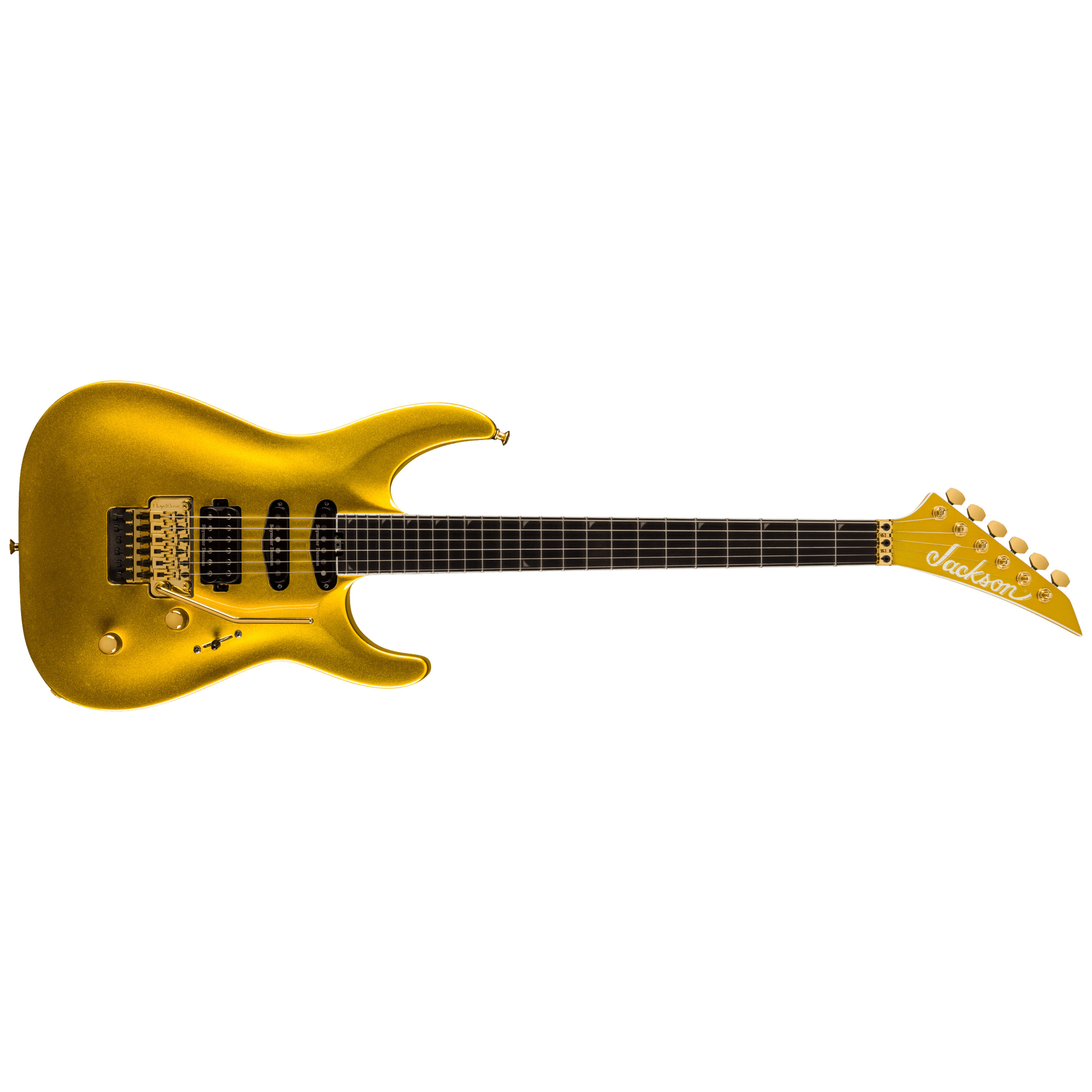 Jackson Pro Plus Series Soloist SLA3 Gold Bullion - Guitare métal ...