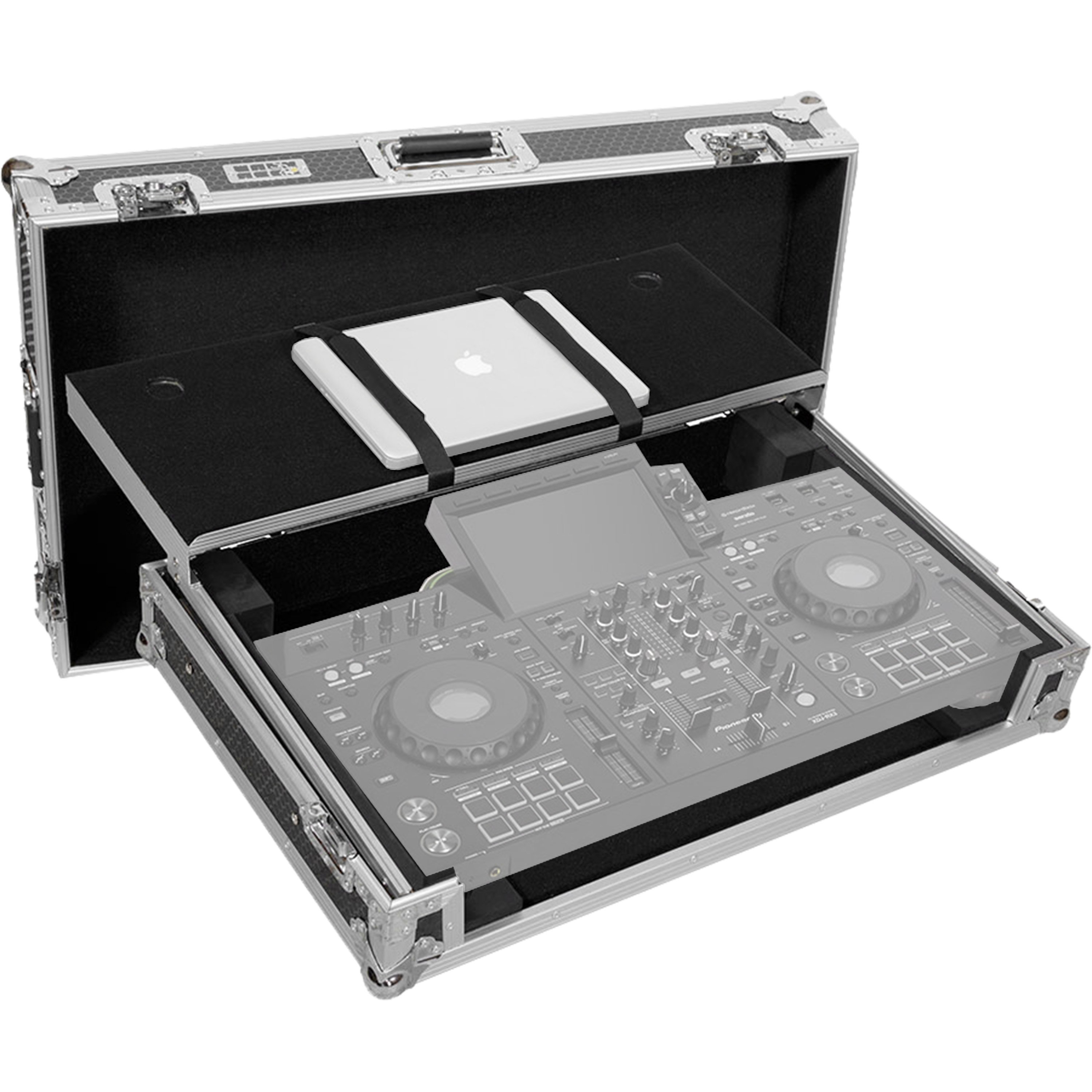 Walkasse Pro XDJ-RX3 W LTS Silver - Flight contrôleur USB SonoVente.com