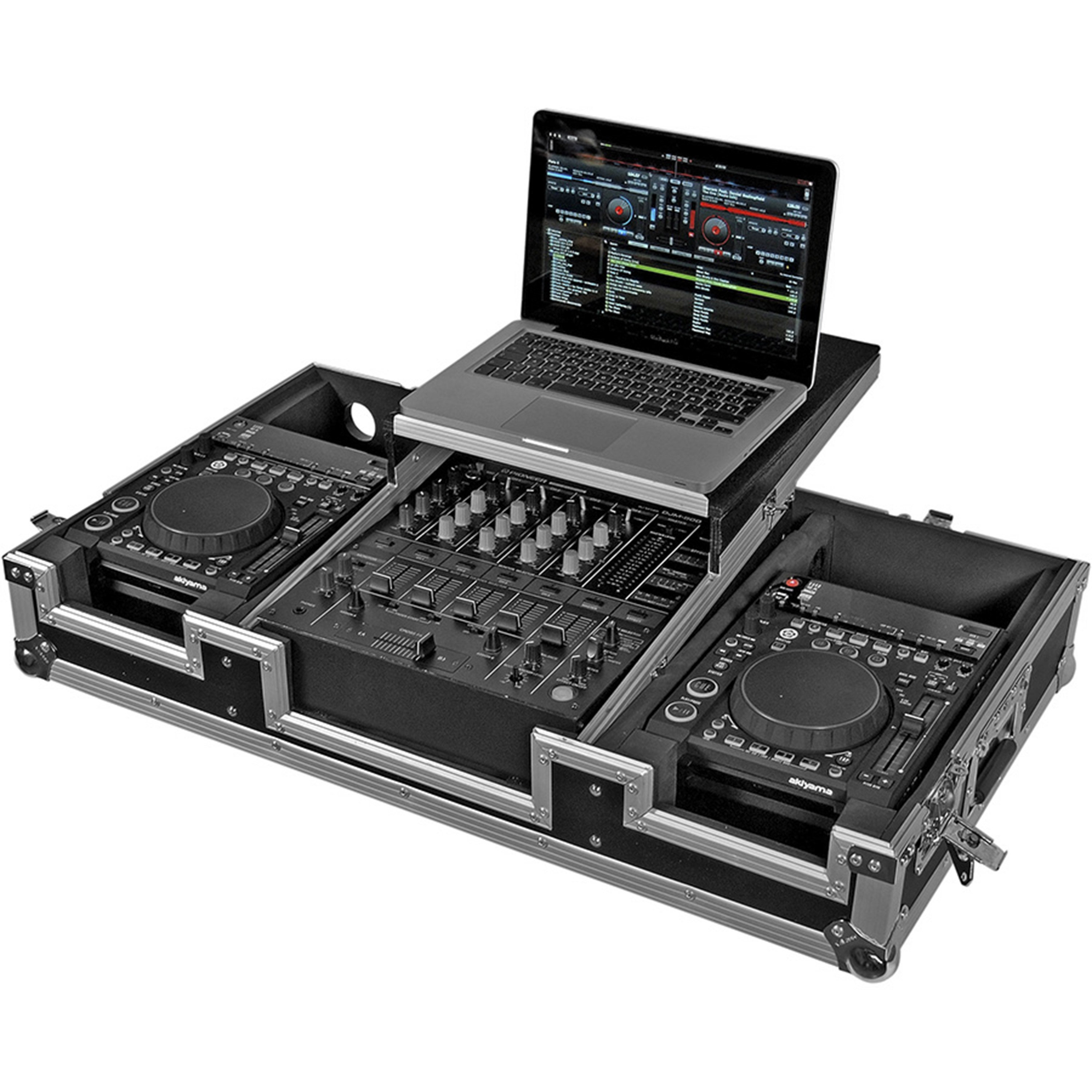 Walkasse Flight Régie Laptop Stand 10/12'' LTS - Flight régie DJ ...