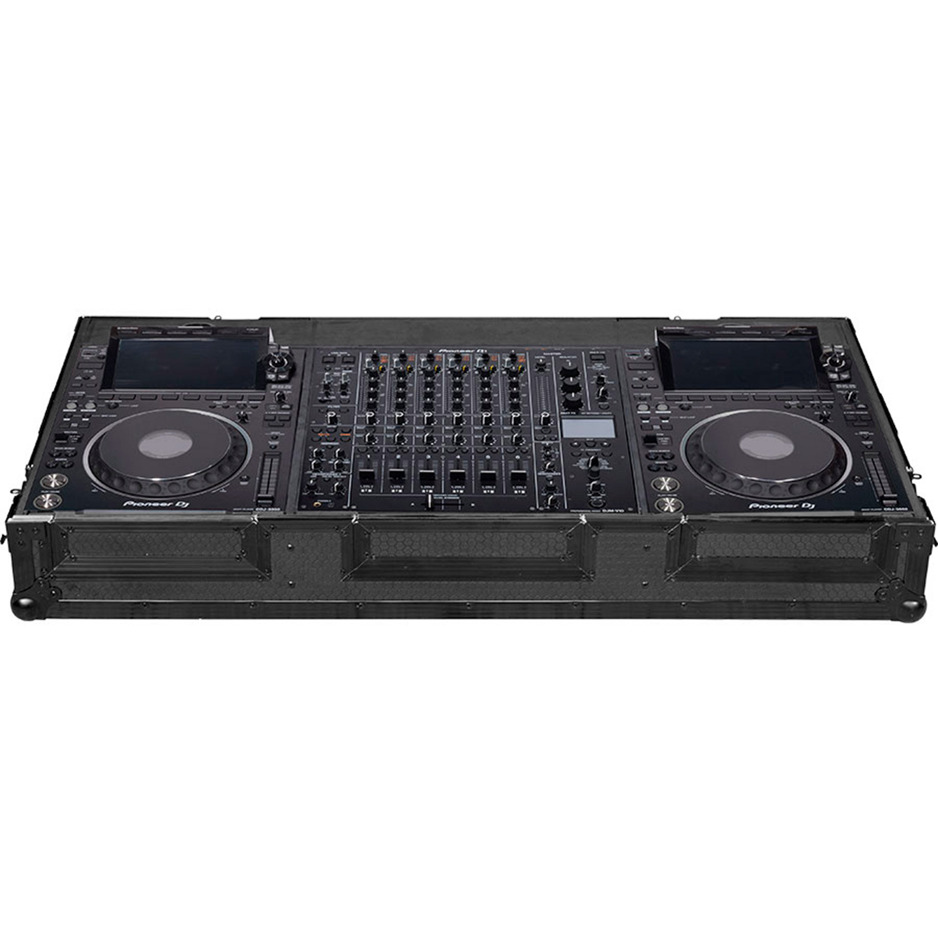 Walkasse Flight Régie CDJ-3000/DJM-V10/DJM-A9 Black - Flight régie DJ SonoVente.com