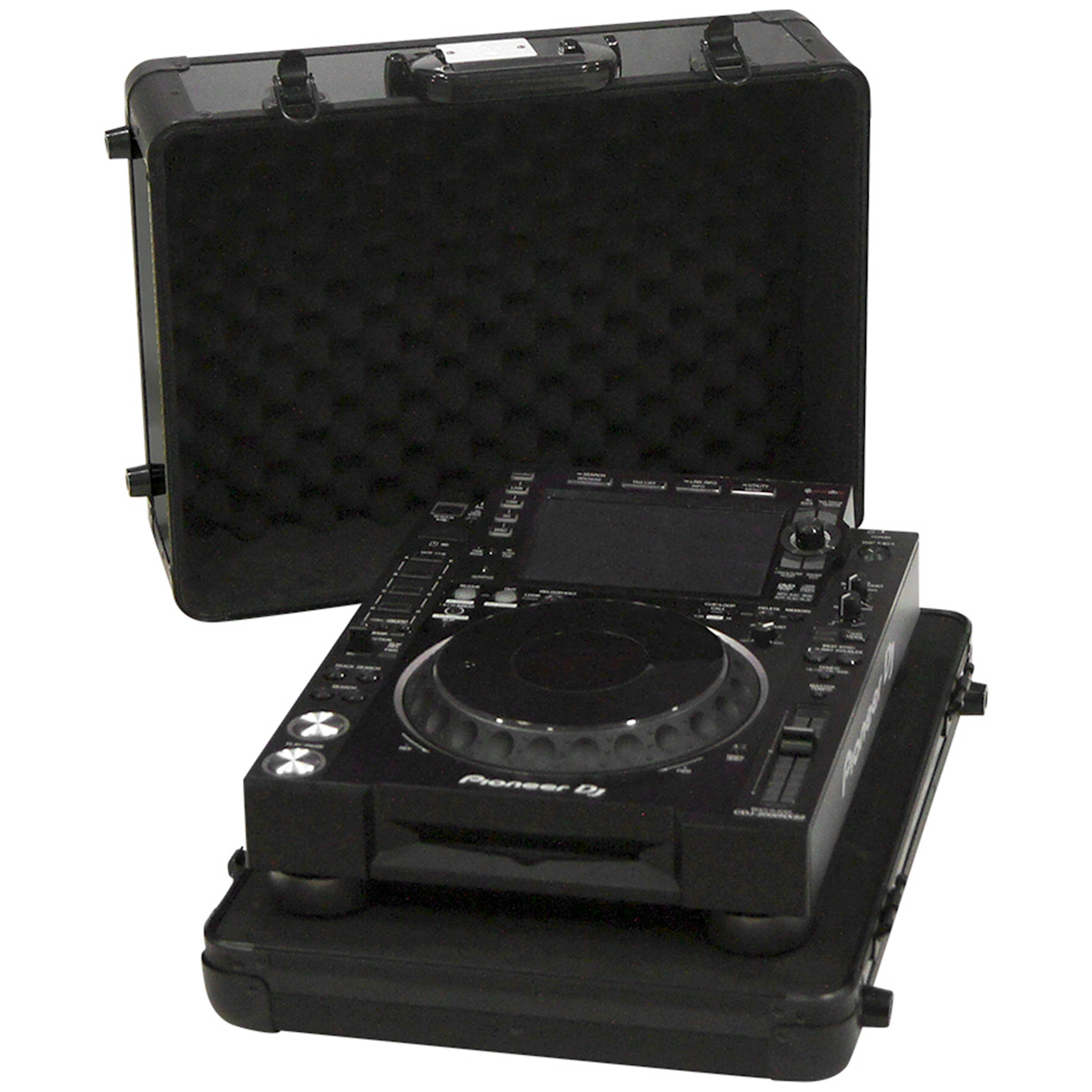 Walkasse Case 12'' CDJ / DJM Trolley W Black - Flight table de mix ...