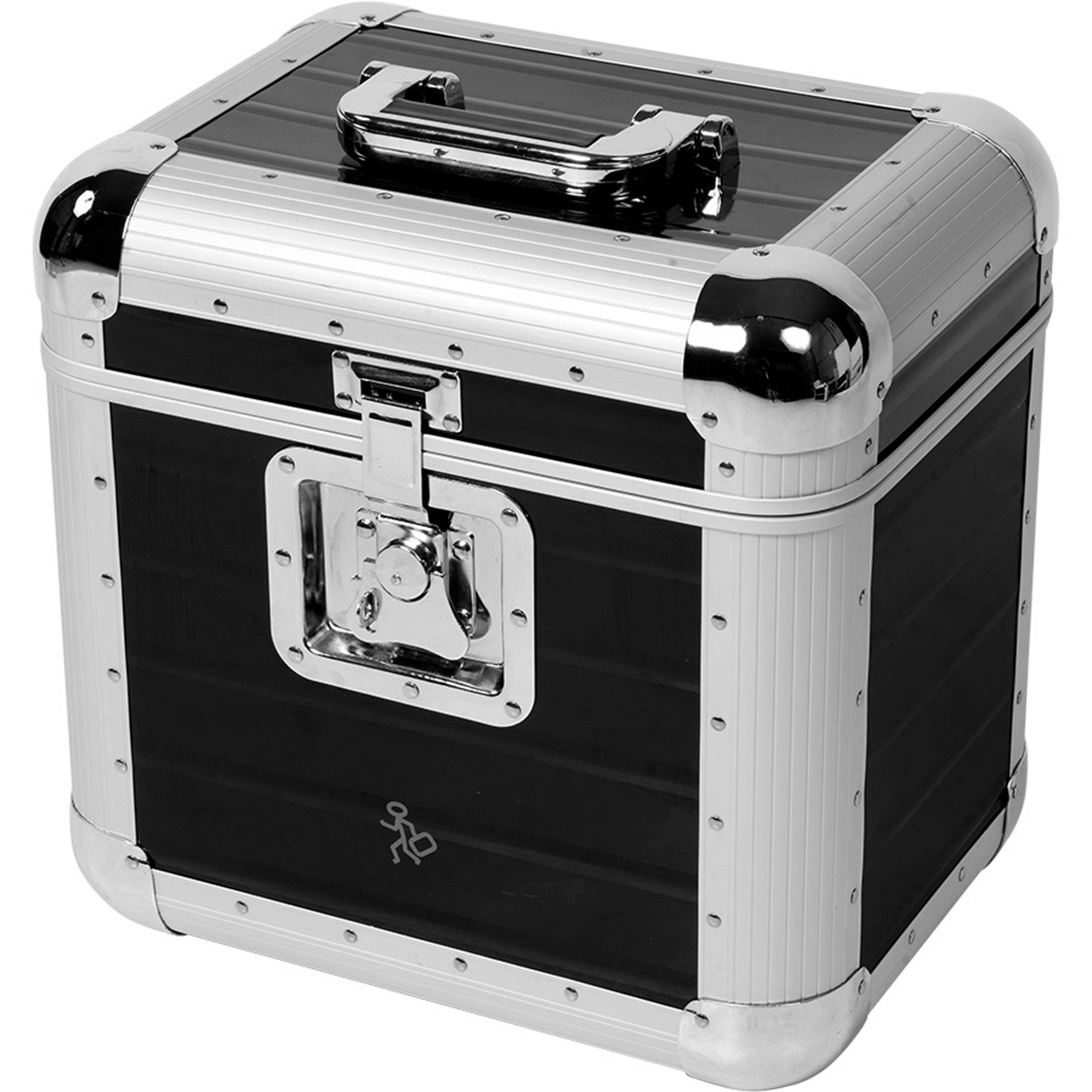 Walkasse Vinyl Case 75 Black - Flight case CD et vinyle SonoVente.com