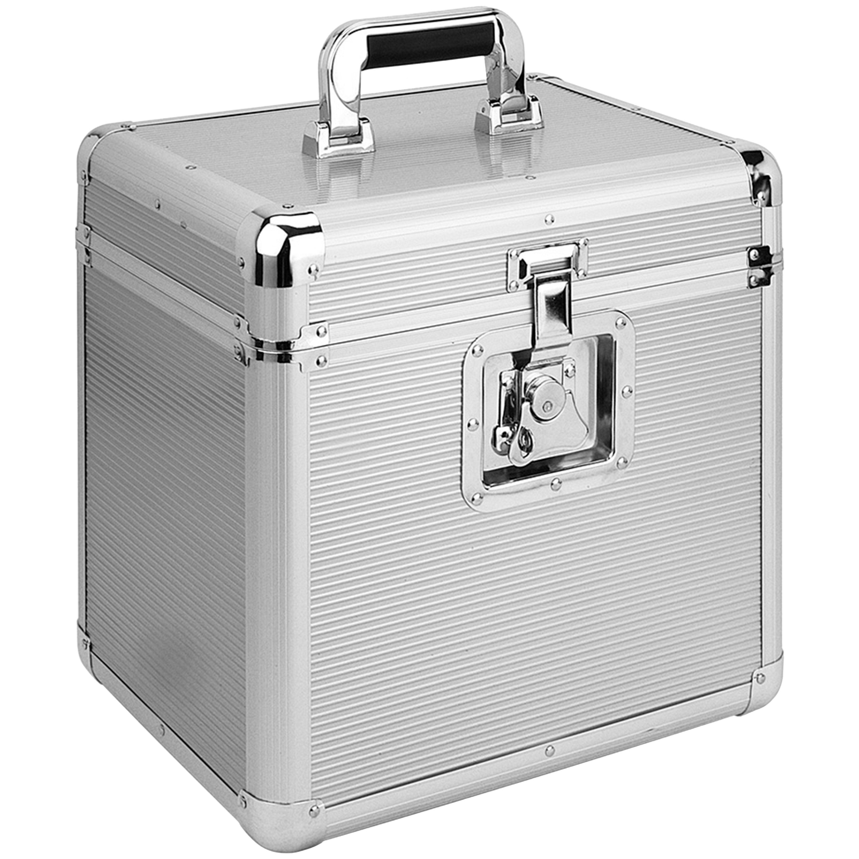Walkasse Vinyl Case 80 Silver - Flight case CD et vinyle SonoVente.com