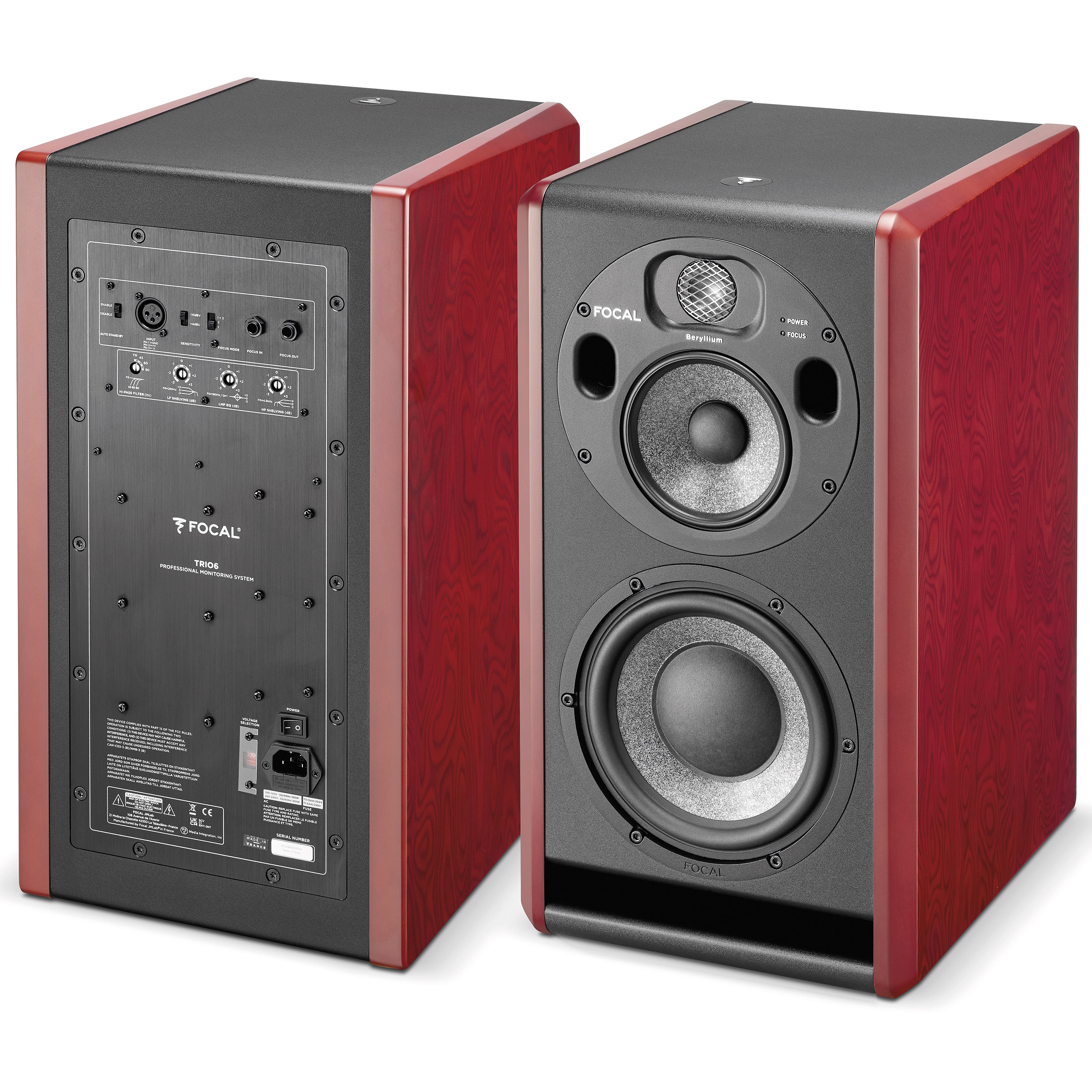Focal Trio6 Red ST6 : Enceinte de Monitoring Focal Trio 6