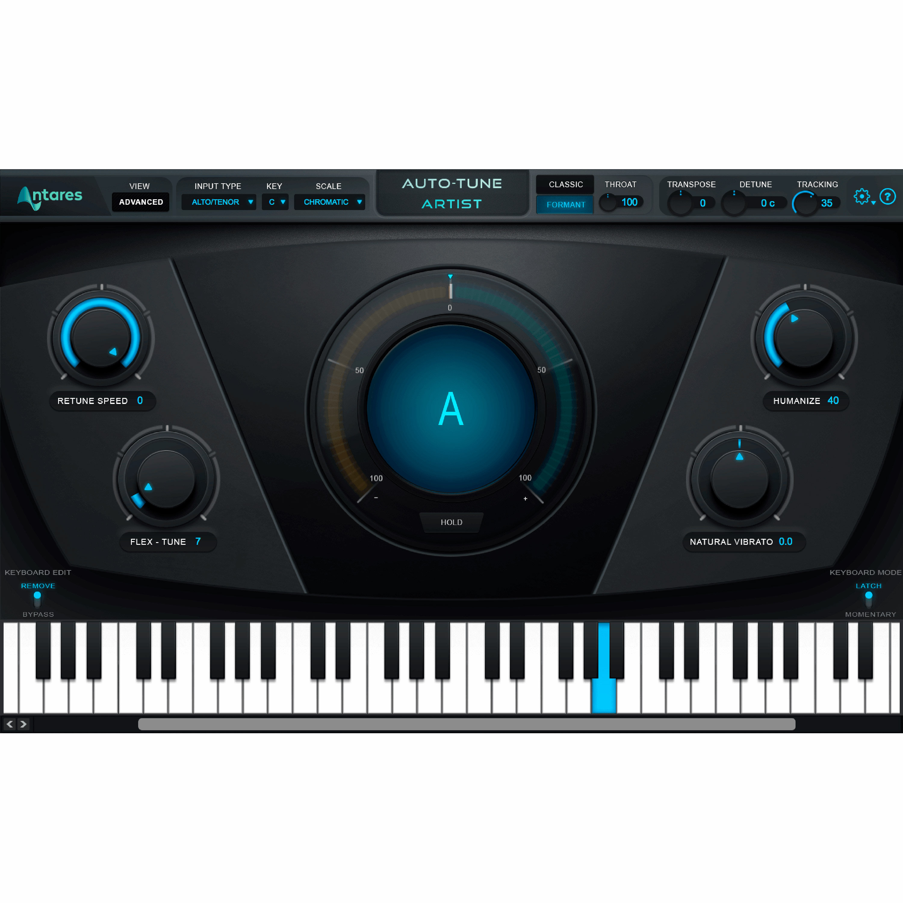 Antares Auto-Tune Artist (licence en téléchargement) - Logiciel plugins d'effets SonoVente.com