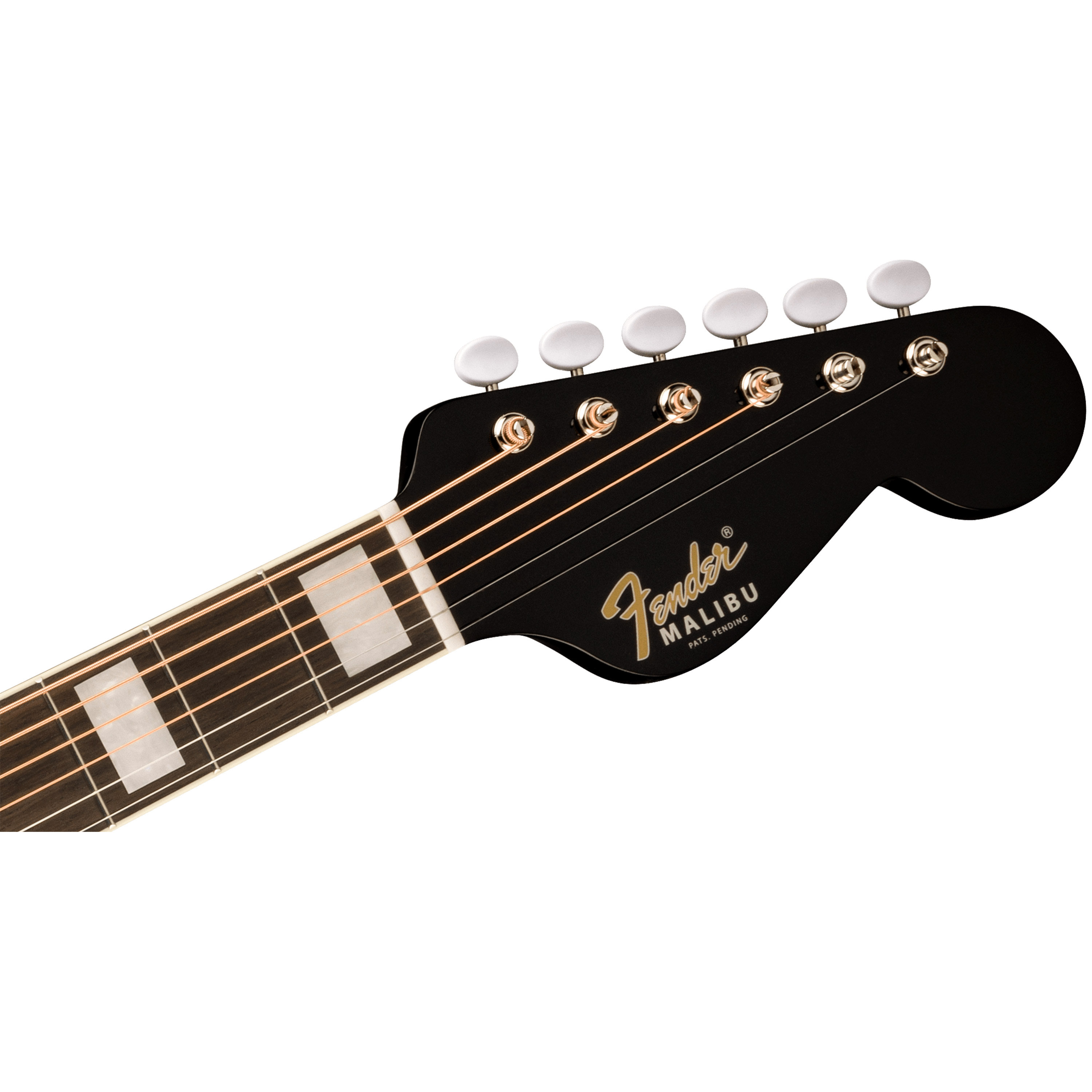 Fender Malibu Vintage Black - Guitare folk électro SonoVente.com