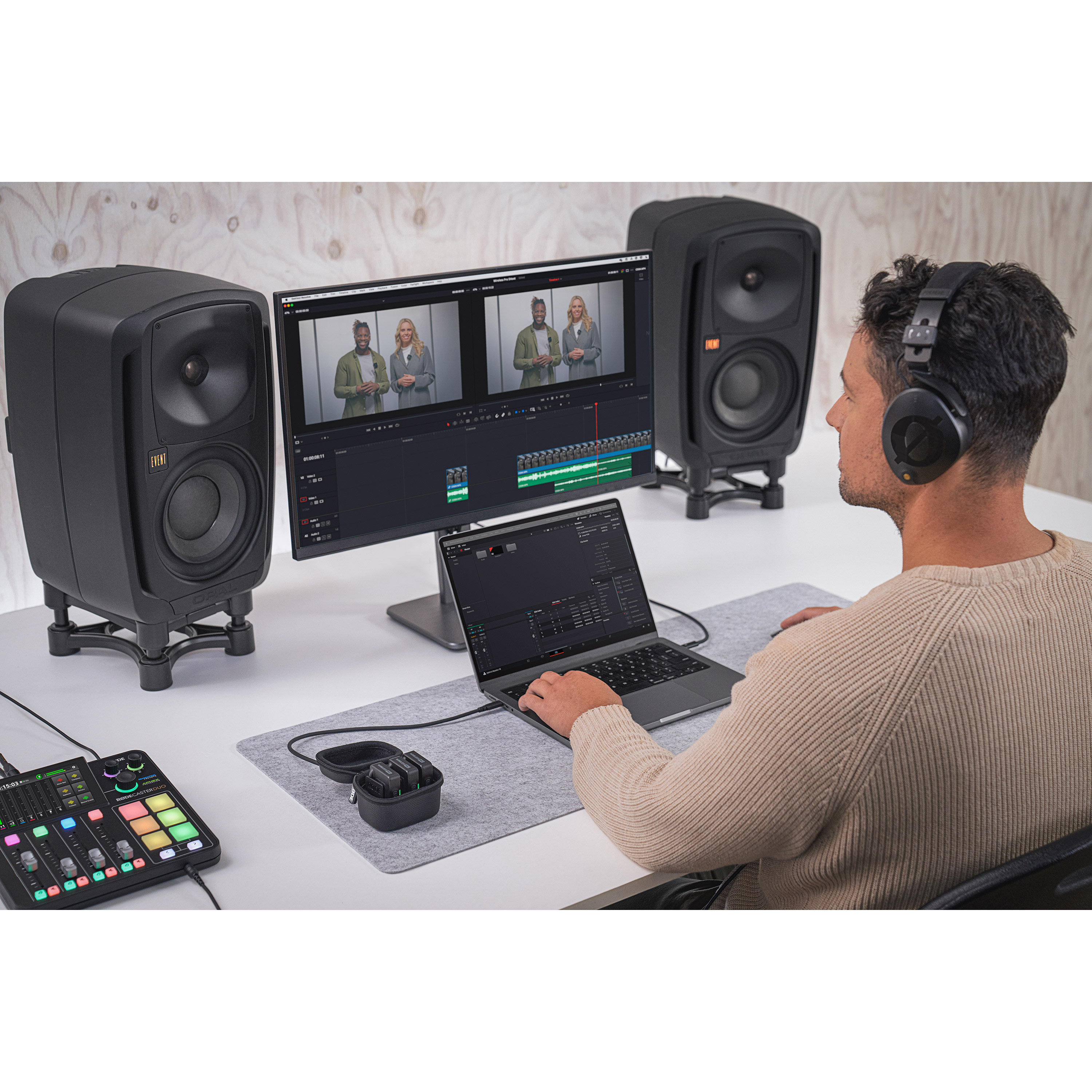 Rode Wireless PRO - Sets podcast & broadcast SonoVente.com