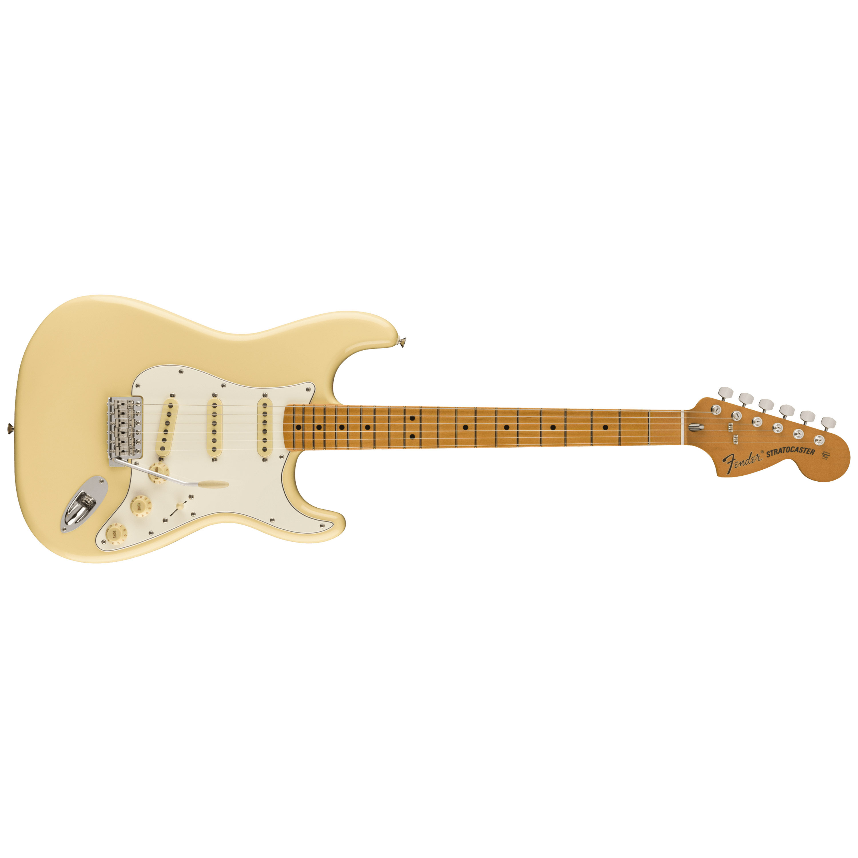 Fender Vintera II 70s Stratocaster Vintage White - Guitare forme ST ...