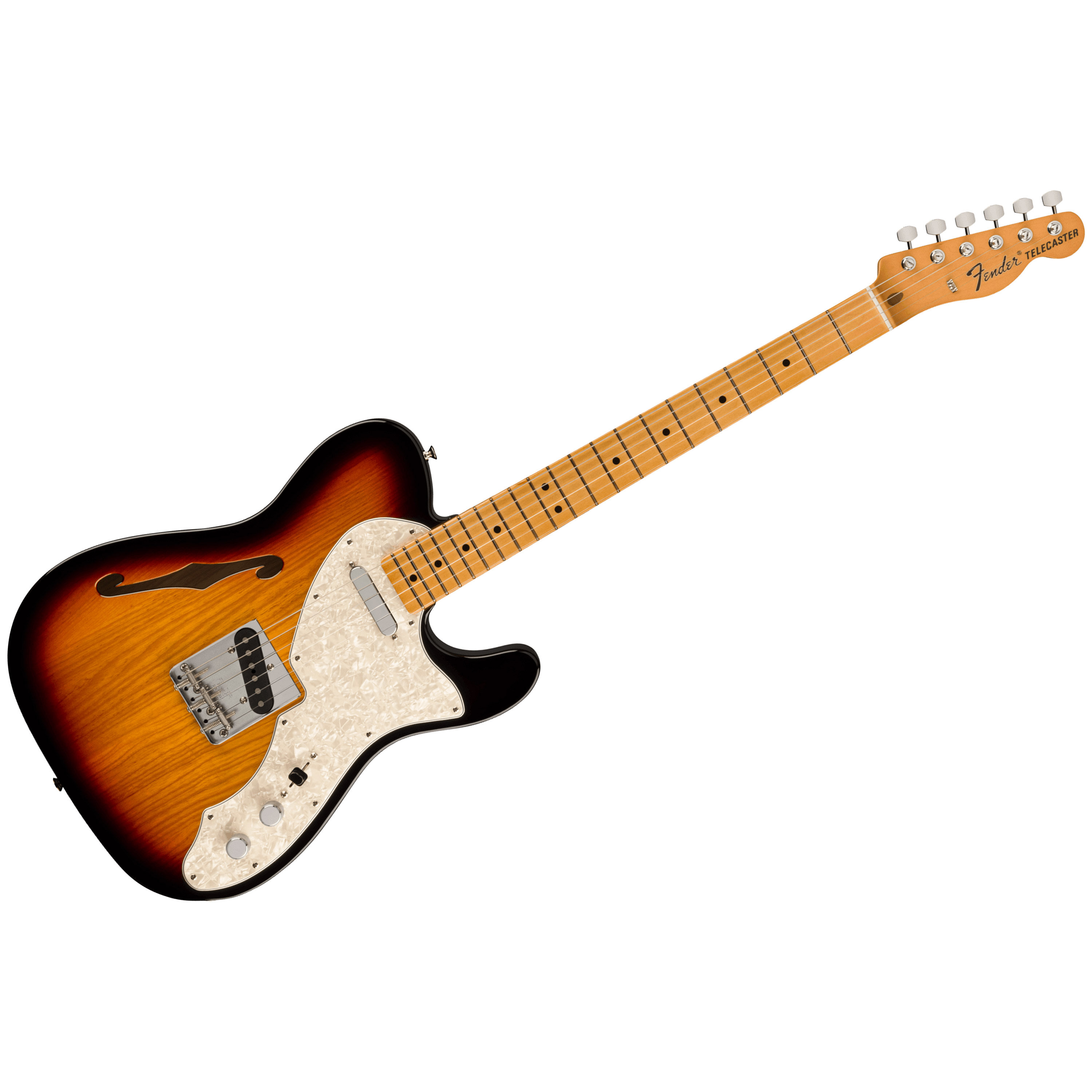 Fender Vintera II 60s Telecaster Thinline 3-Color Sunburst - Guitare ...