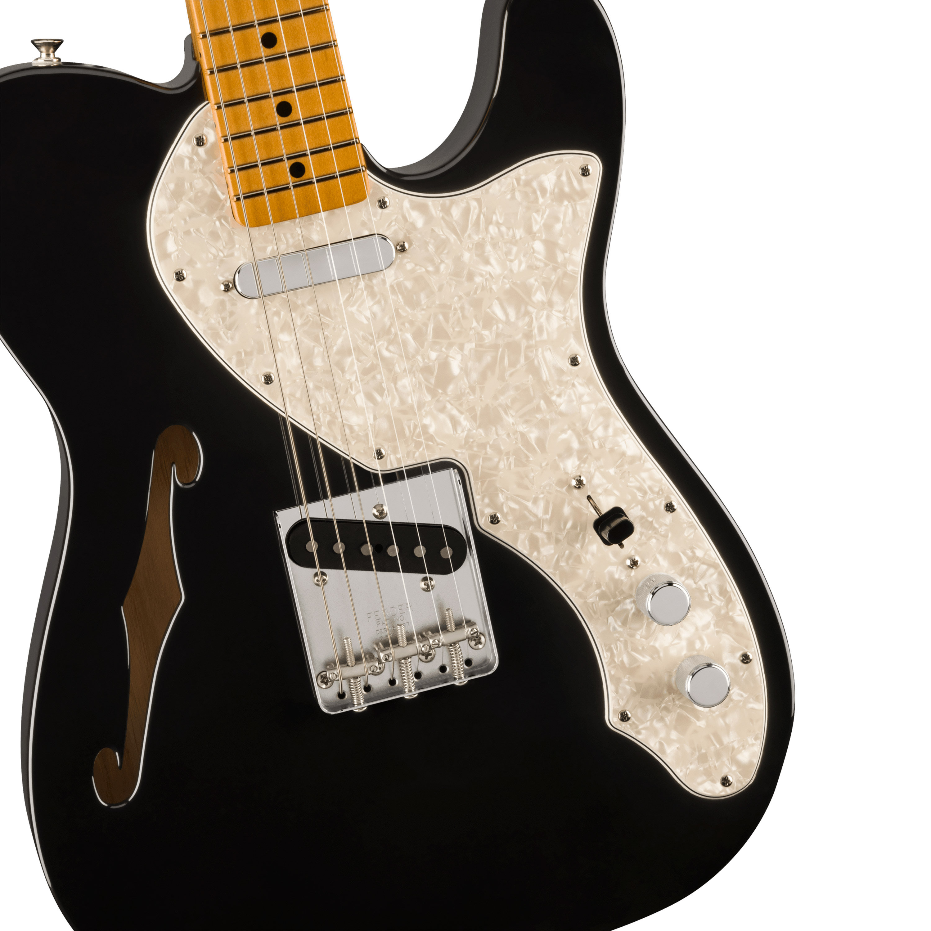 Fender Vintera II 60s Telecaster Thinline Black - Guitare forme T ...