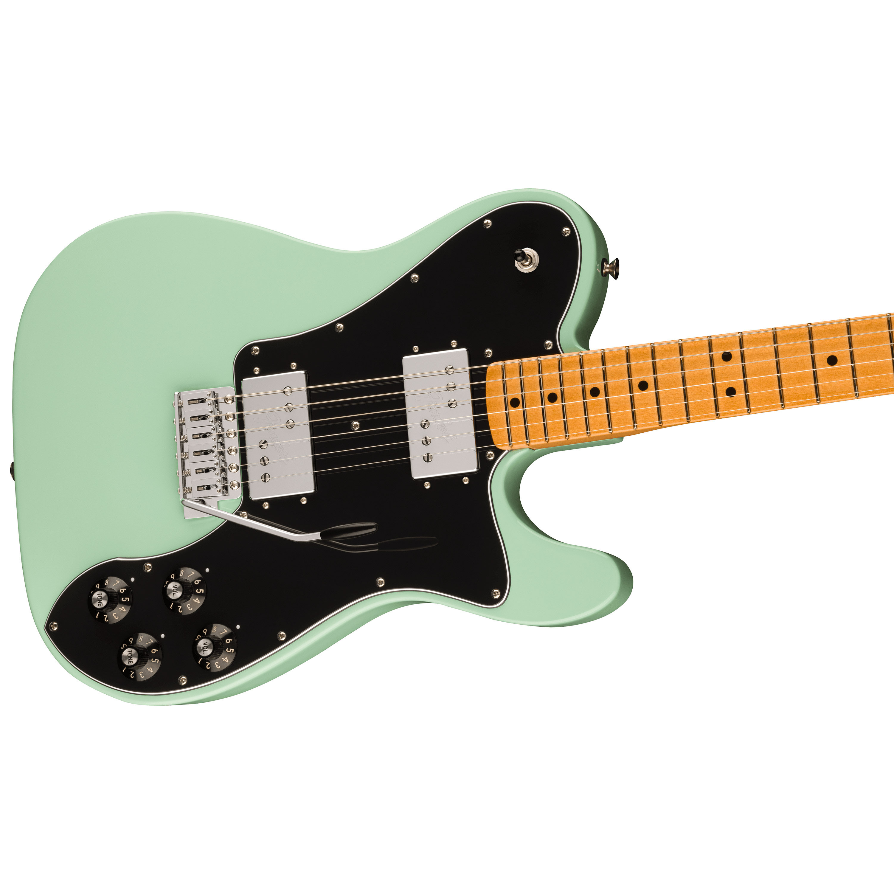 Fender Vintera II 70s Telecaster Deluxe avec vibrato, Surf Green ...