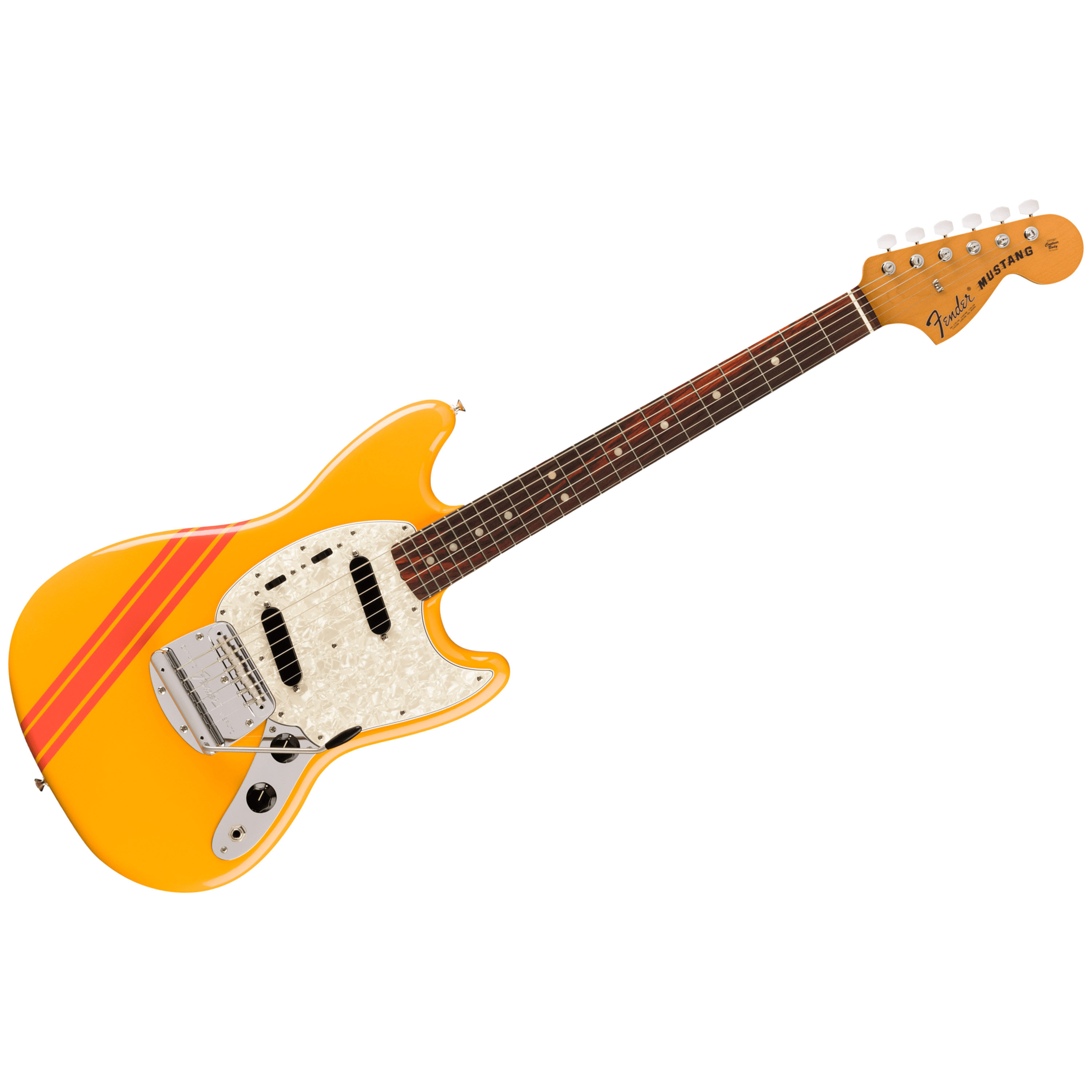 Fender Vintera II 70s Mustang Competition Orange - Guitare vintage ...