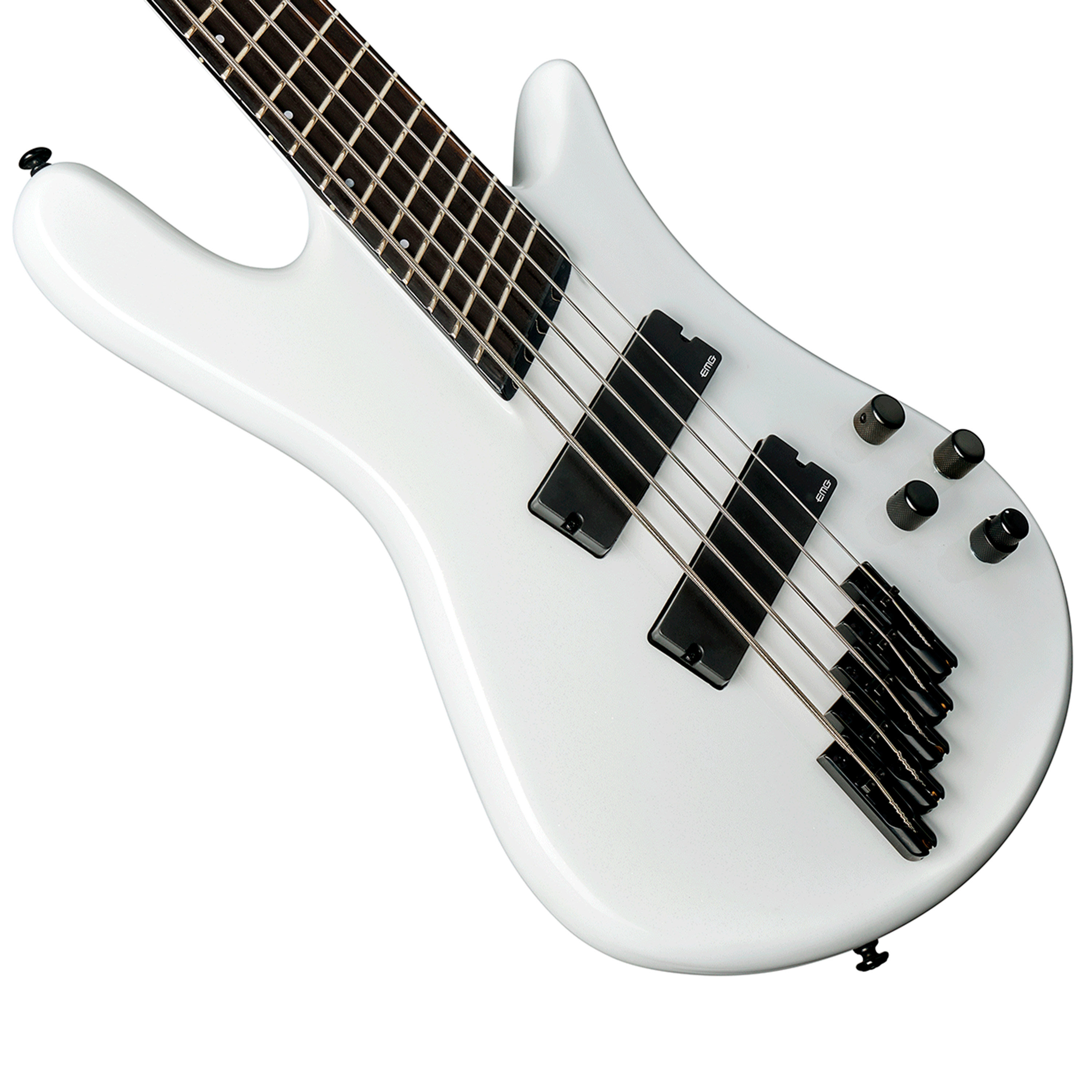 Spector NS Dimension 5 HP, Metallic White - Basse Electrique SonoVente.com